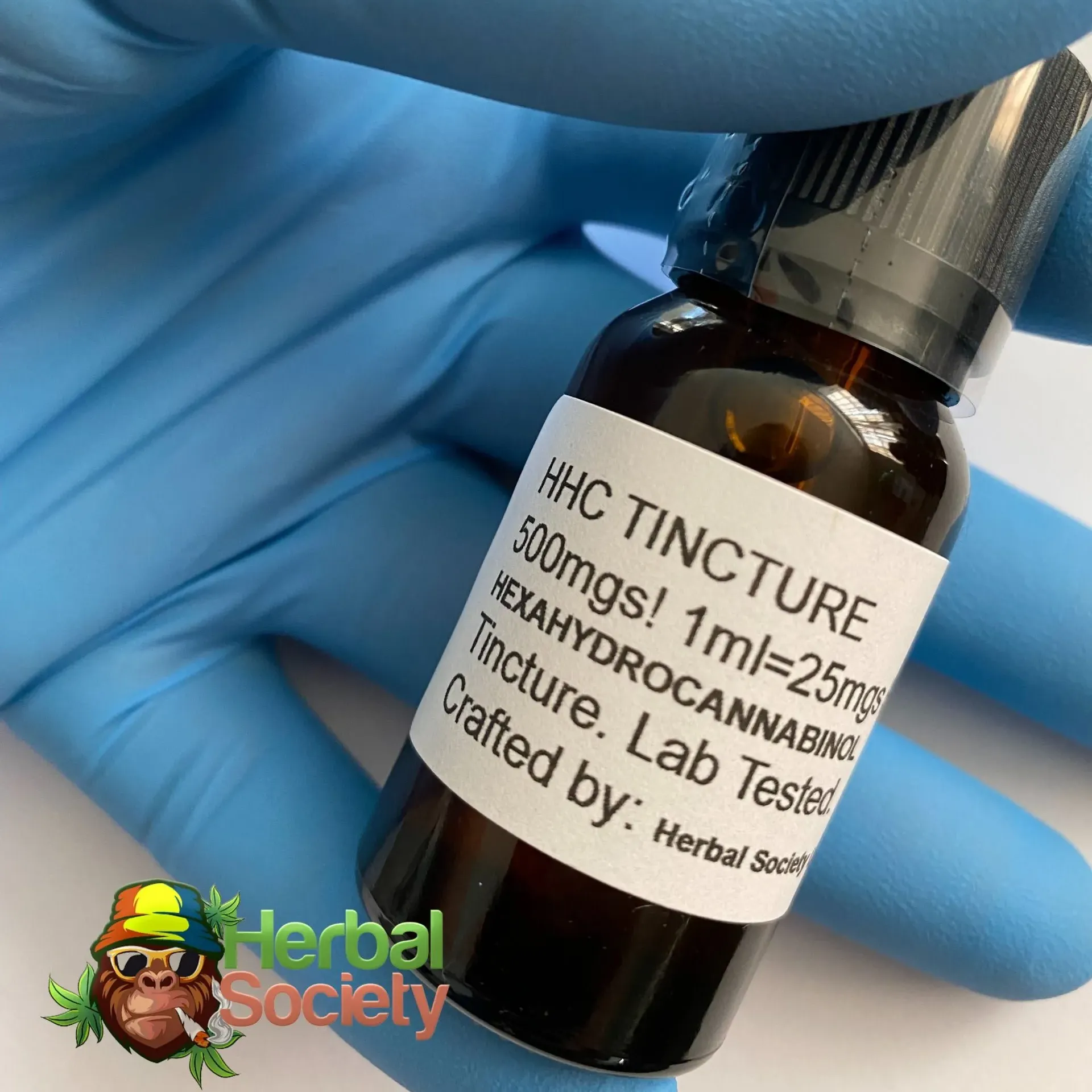 Herbal Society: HHC/D8 Tincture • SATIVA - 20ml • 500mgs - $49.99 | Leafly
