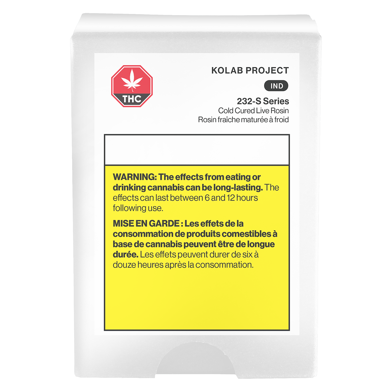 Kolab Project: 232-S Series: Cold Cured Live Rosin - Net Weight 1g | Leafly Kolab Project: 232-S Series: Cold Cured Live Rosin - Net Weight 1g | Leafly