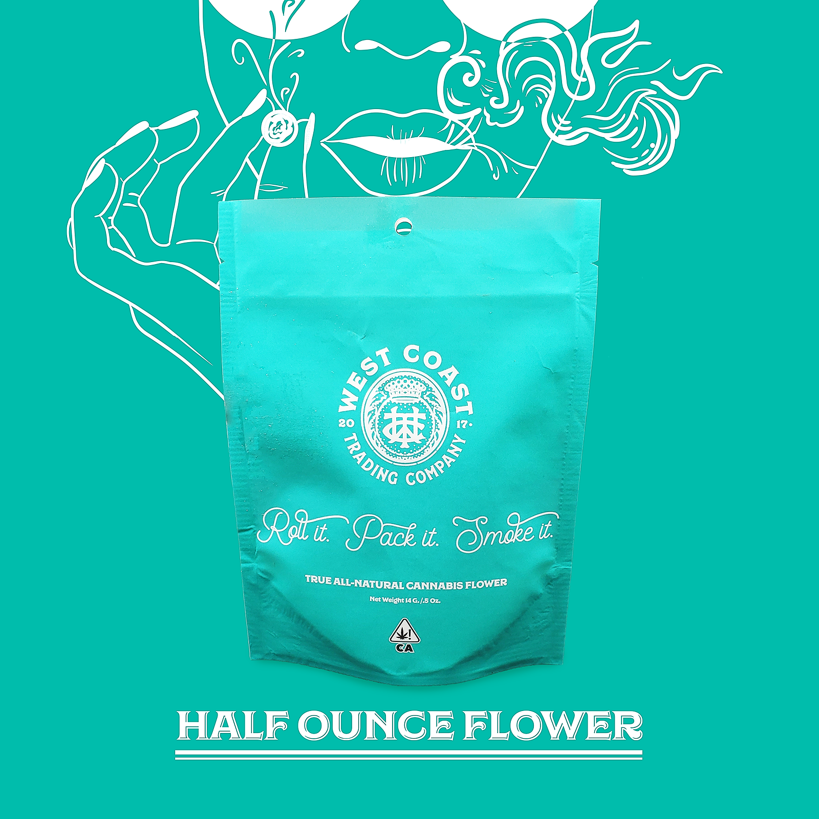 West Coast Trading Company: Hindu Kush | 14g | Sungrown Smalls | Leafly