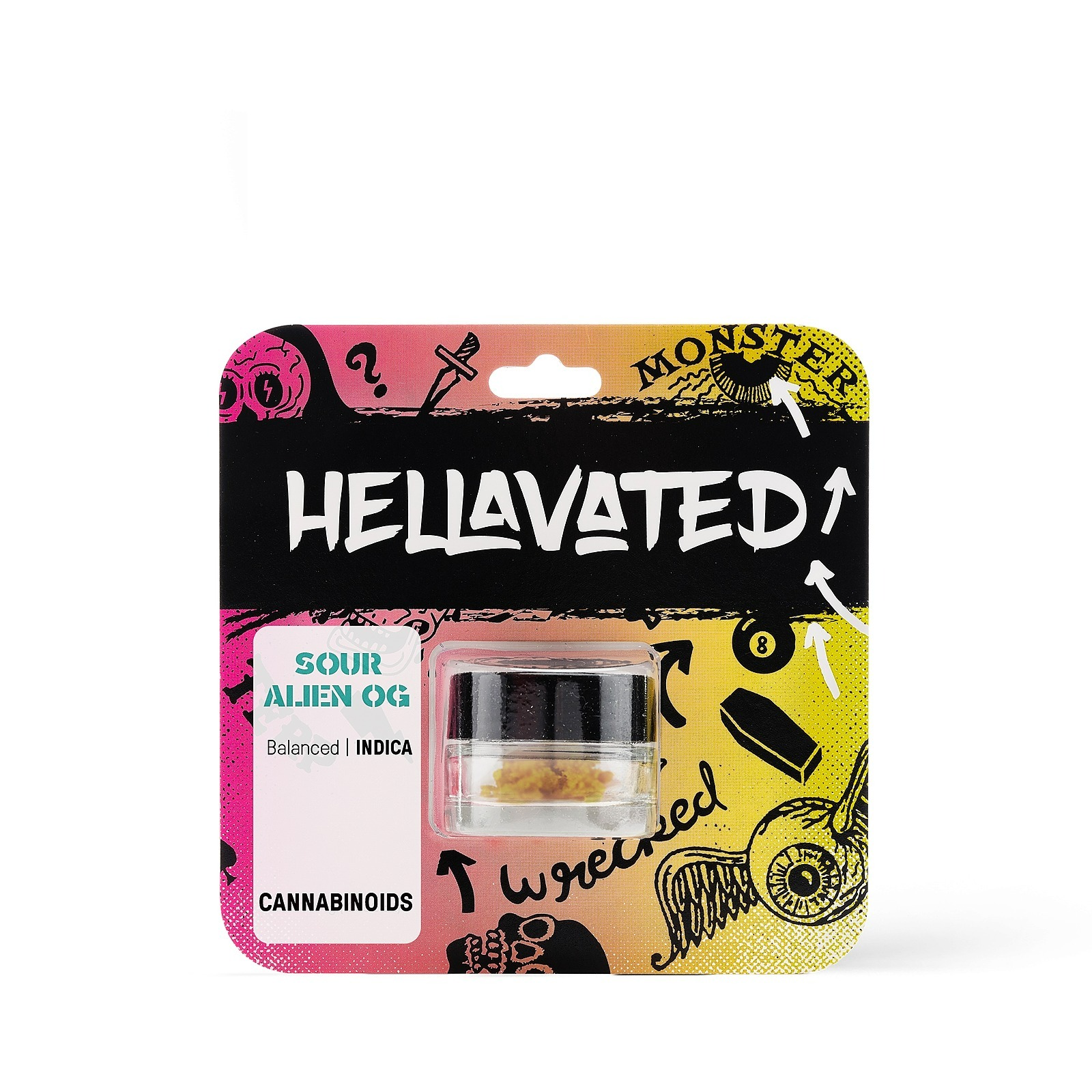 Hellavated: Sour Alien OG Dabz 1g | Leafly