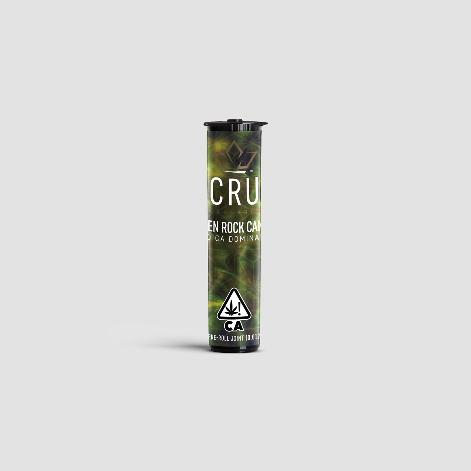 CRU Cannabis: Alien Rock Candy (0.5G Indica Pre-Roll) | Leafly