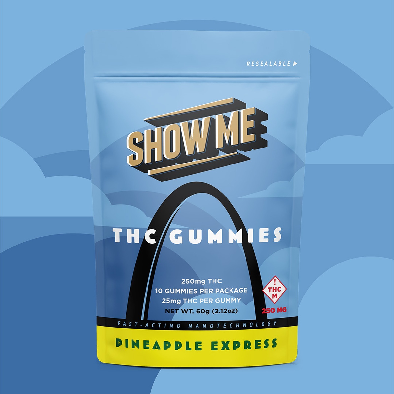 SHOW ME: Pineapple Express | 250MG THC | Show Me | Leafly