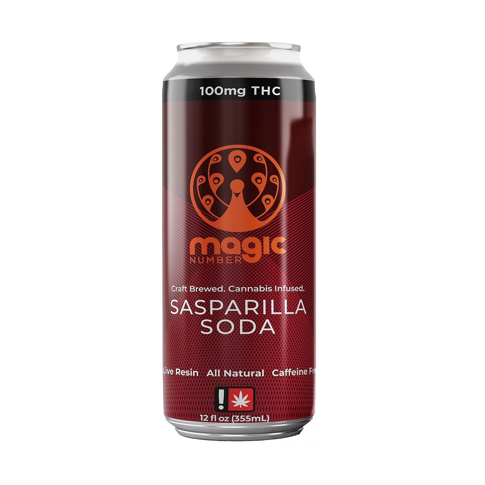 Magic Number: Sasparilla Soda - Live Resin 100mg | Leafly