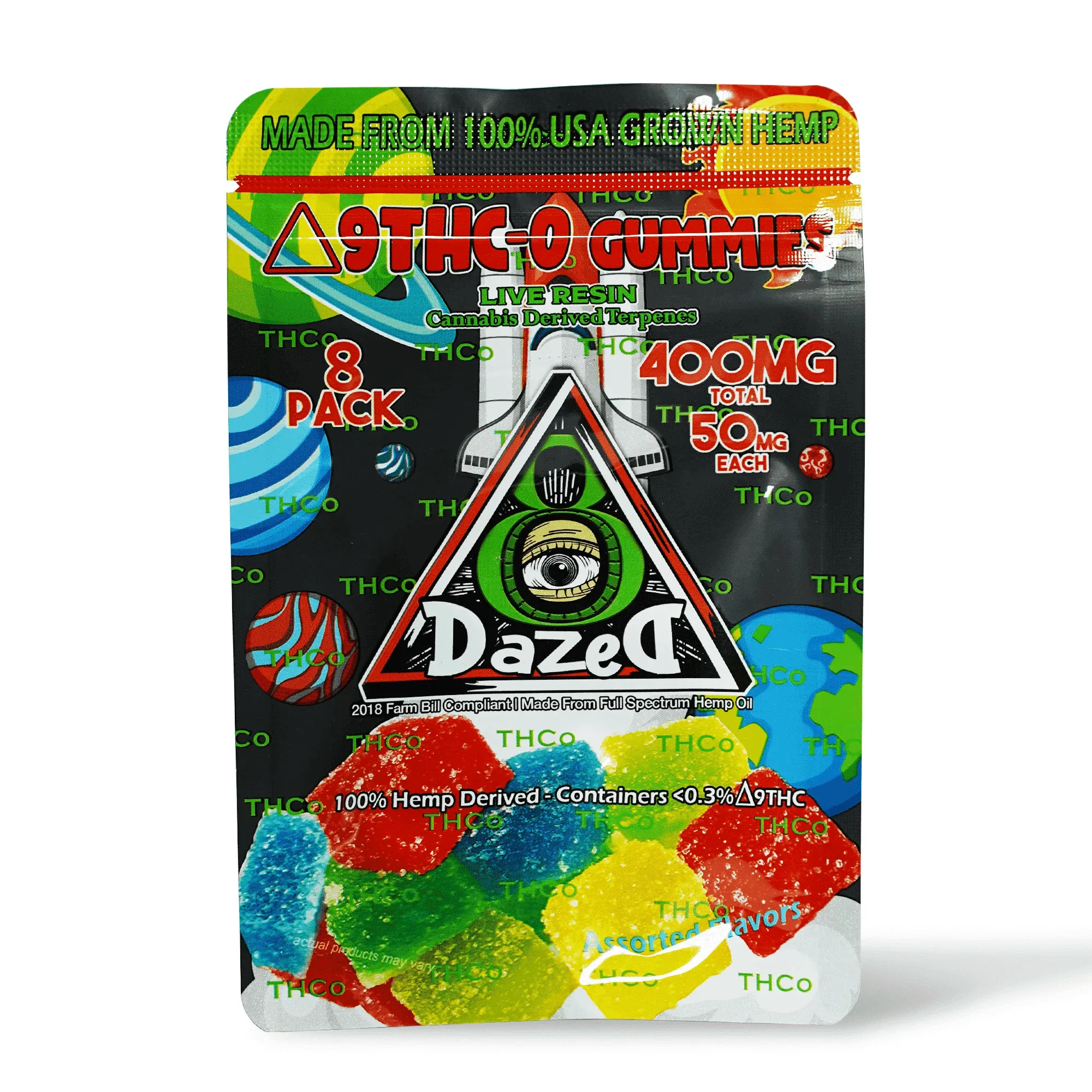 DazeD8: D90 Gummies - 8 pc [50MG] | Leafly