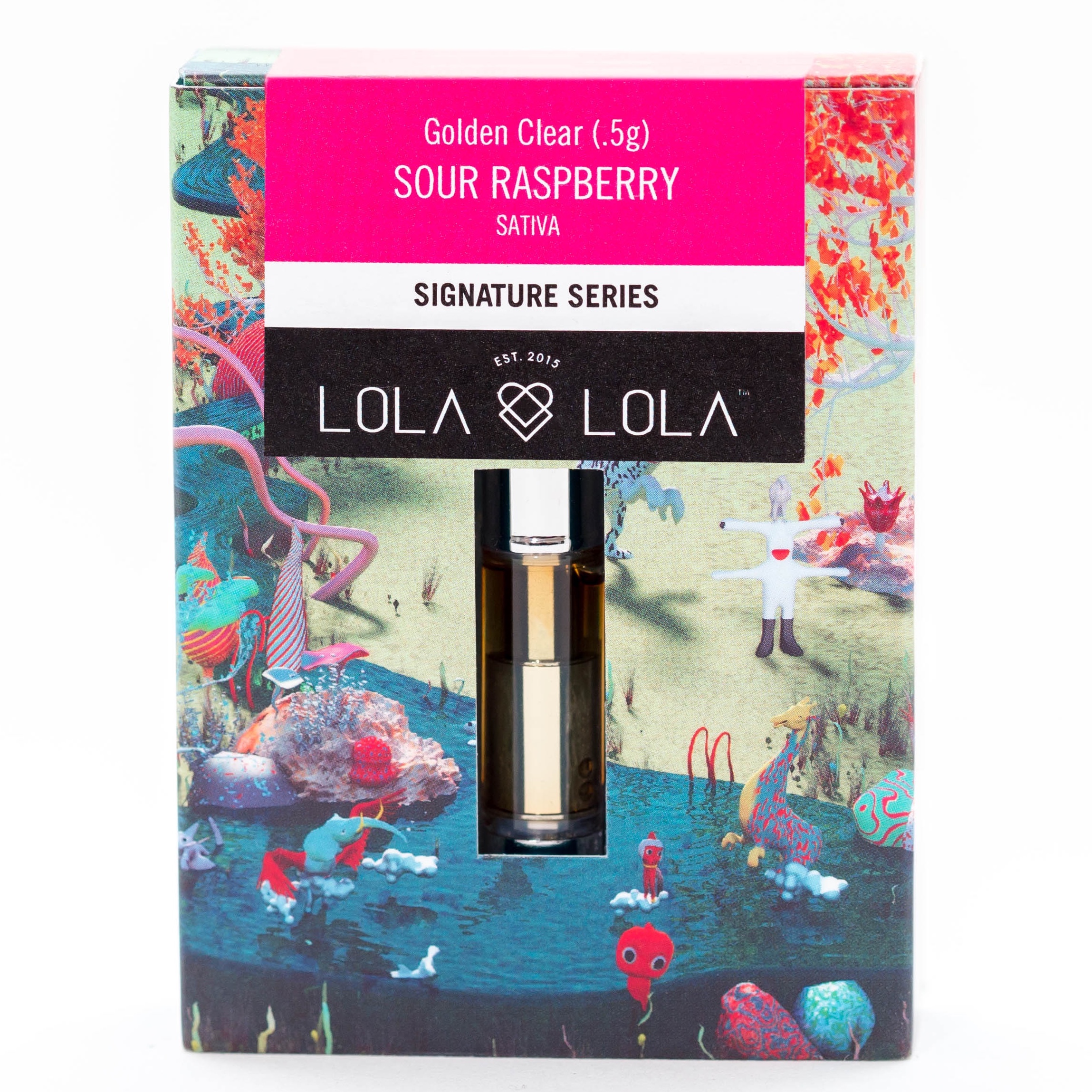 Lola Lola: Sour Raspberry Cartridge (.5g) | Leafly