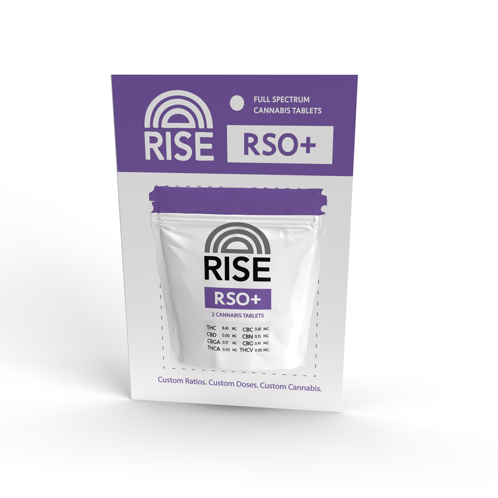 RISE: RISE RSO+ Tablets (2pk) | Leafly