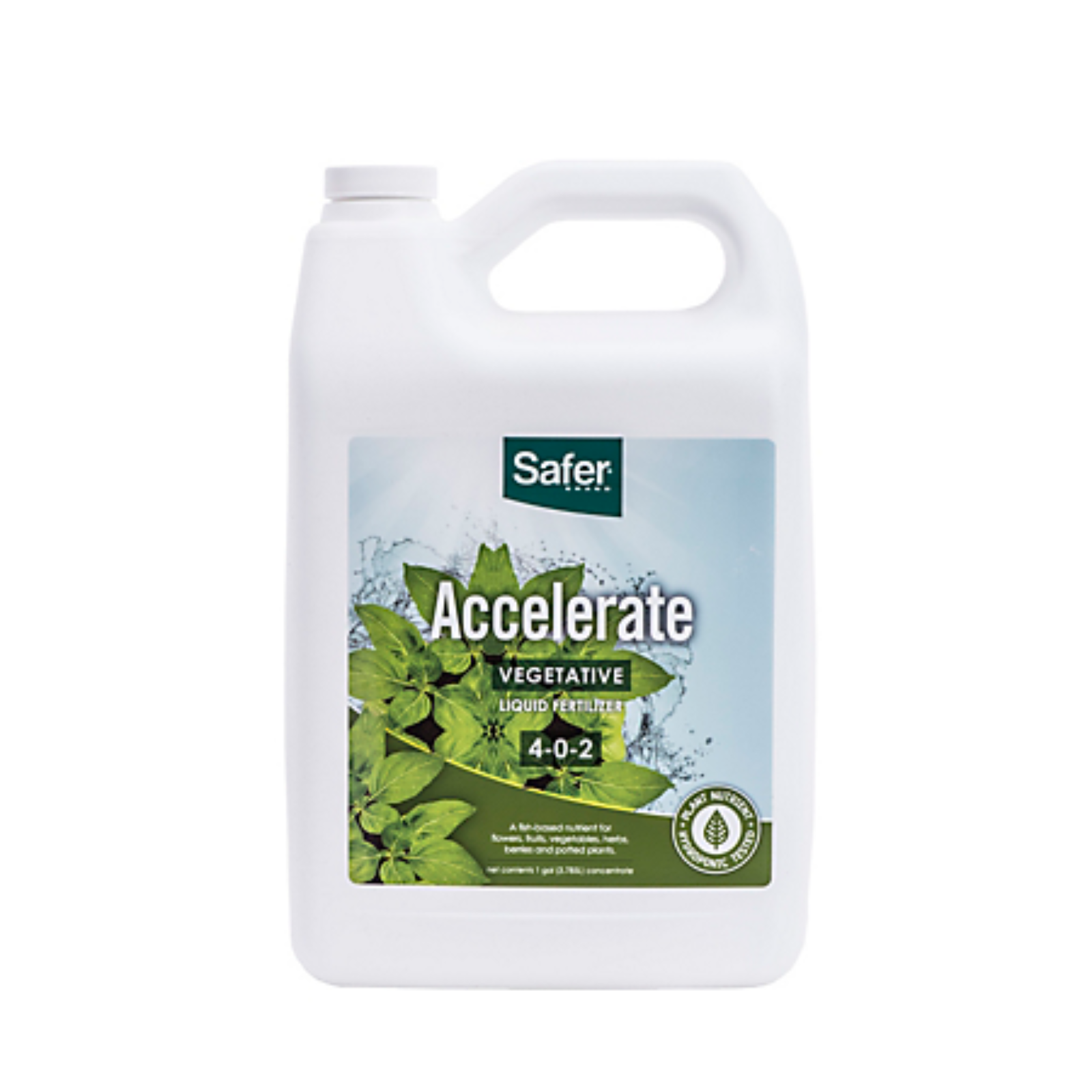 Safer Brand: Accelerate (4-0-2) Hydroponic Liquid Nutrient Fertilizer ...