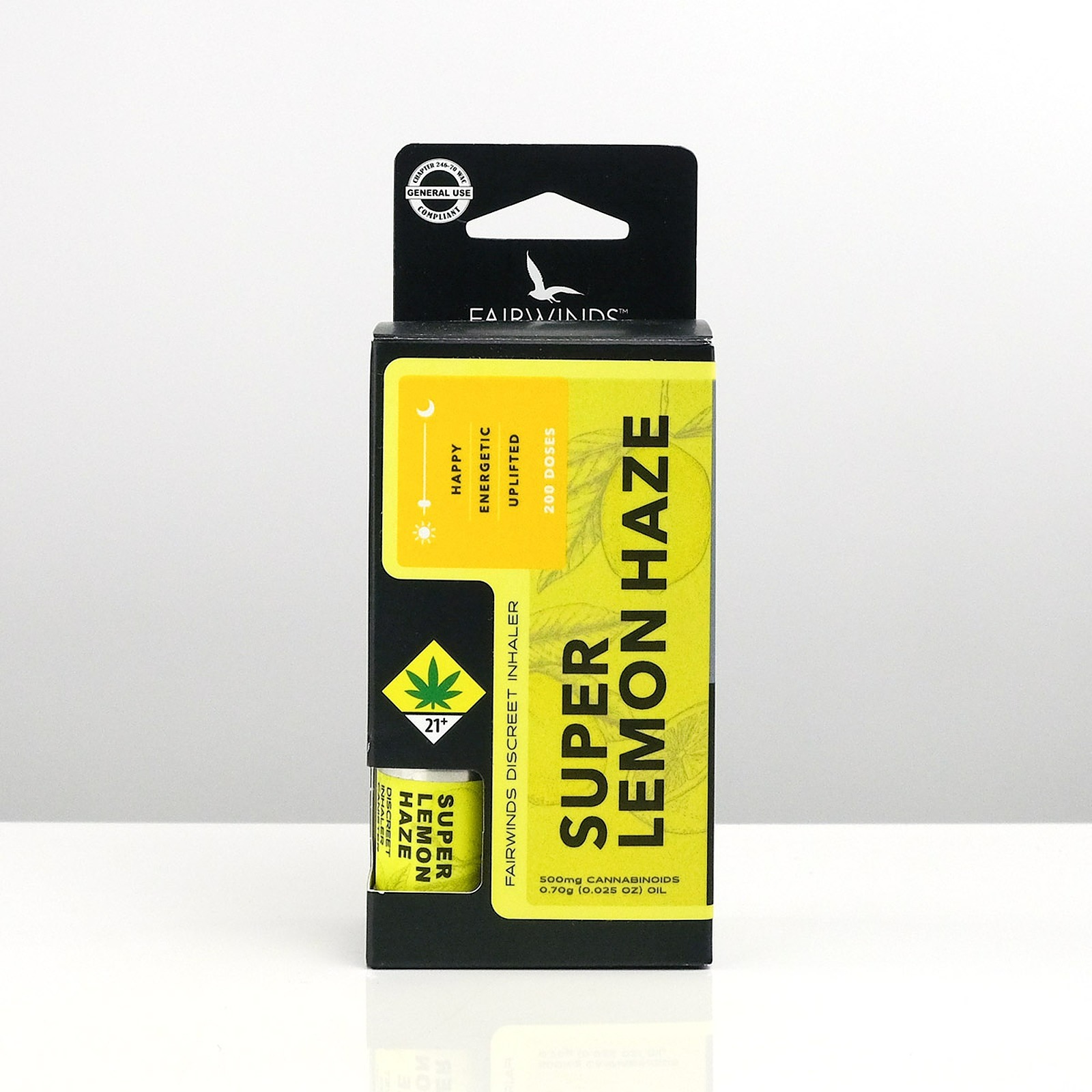 Fairwinds Manufacturing: Super Lemon Haze THC Inhaler | Leafly