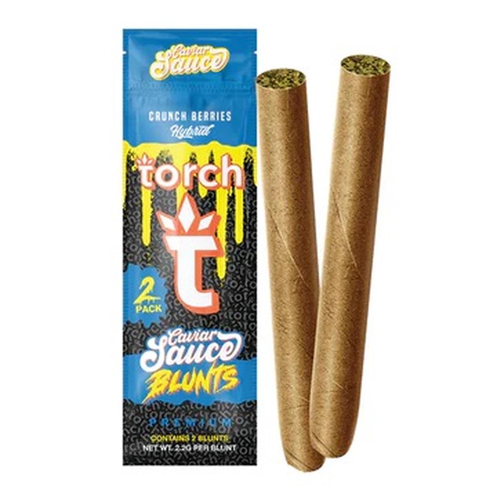 Zaleaf: Blunts Caviar Sauce Crunch Berries Hybrid Torch THC-A Infused ...