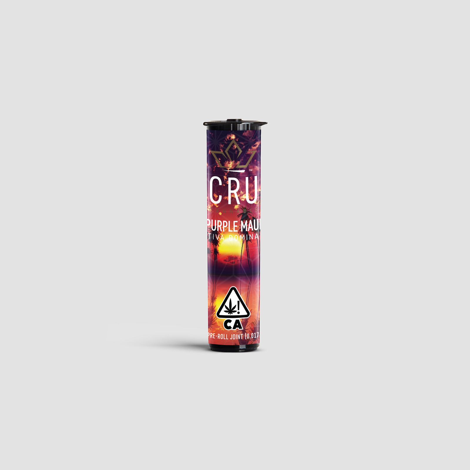 Cru Cannabis Purple Maui 05g Sativa Pre Roll Leafly