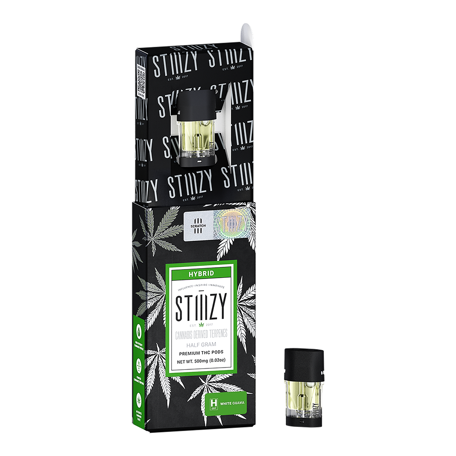 STIIIZY: WHITE GUAVA - CANNABIS DERIVED TERPENES POD .5G | Leafly