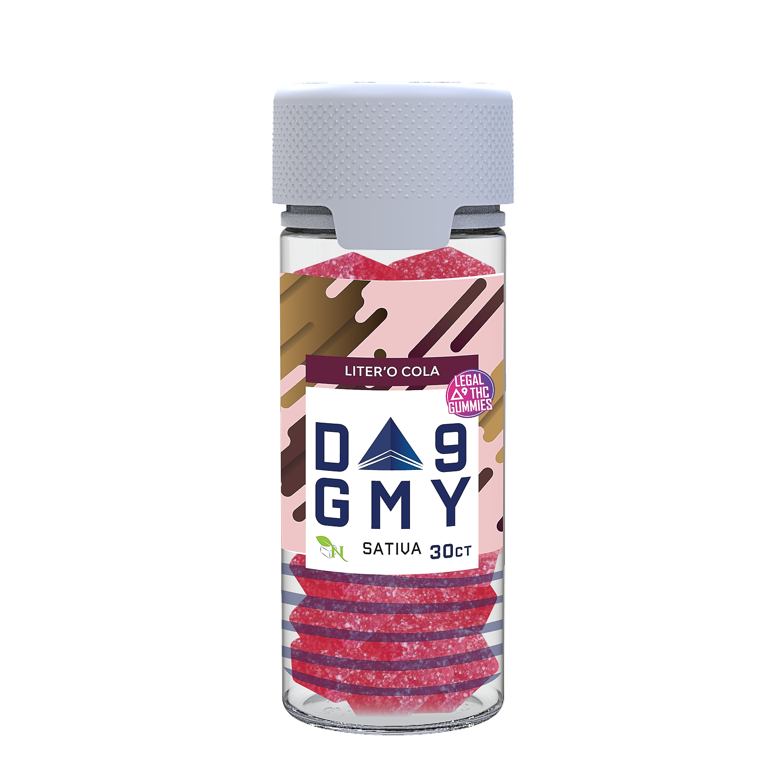 A Gift From Nature: Delta 9 Gummies Liter'o Cola – SATIVA | Leafly