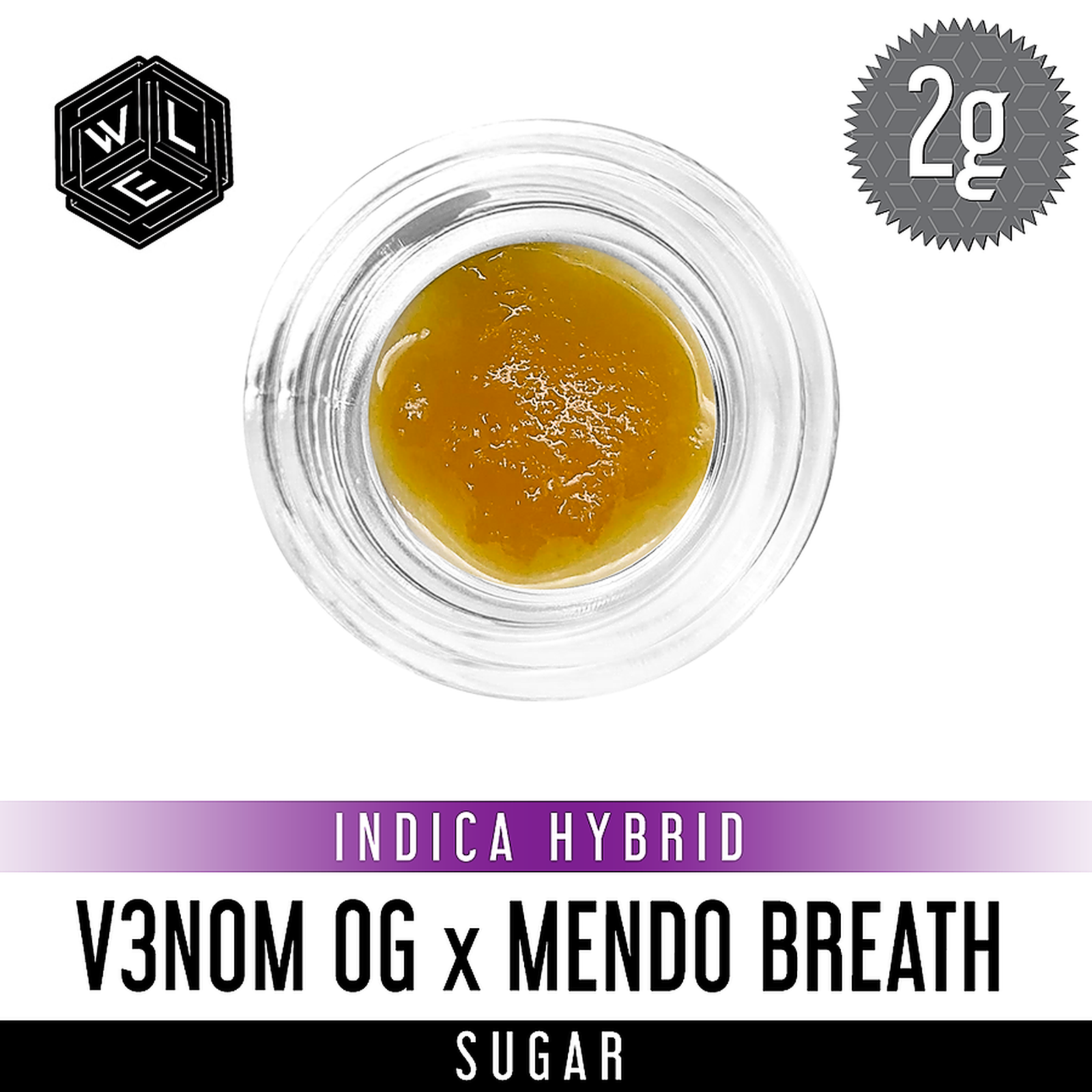 White Label Extracts: Venom OG x Mendo Breath Sugar 2 Gram | Leafly