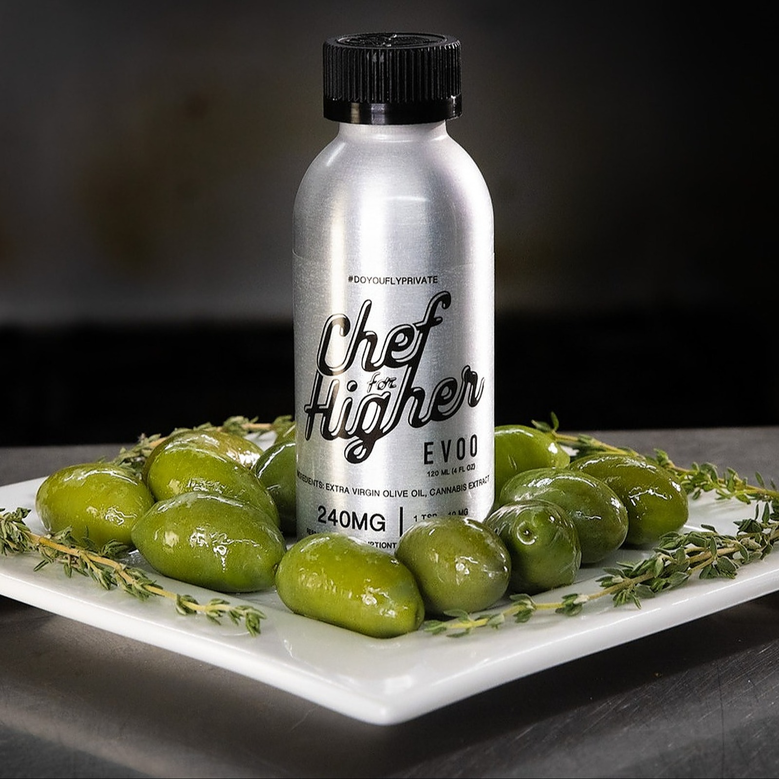 Chef for Higher: Chef For Higher - Olive Oil - 240mg | Leafly