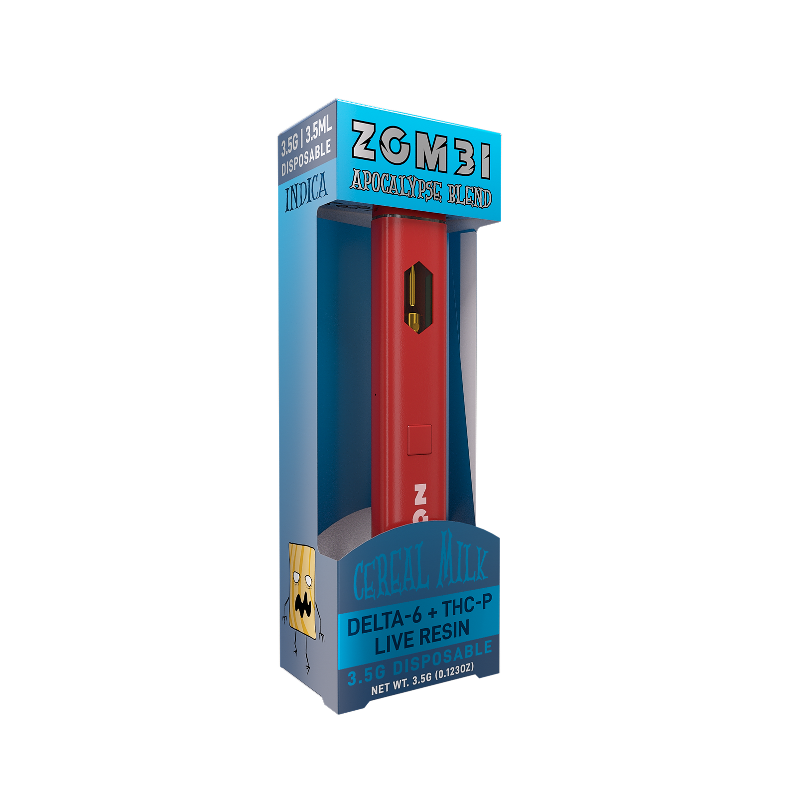 The Zombi Nation: Cereal Milk: Apocalypse Blend 3.5G Disposable | Leafly