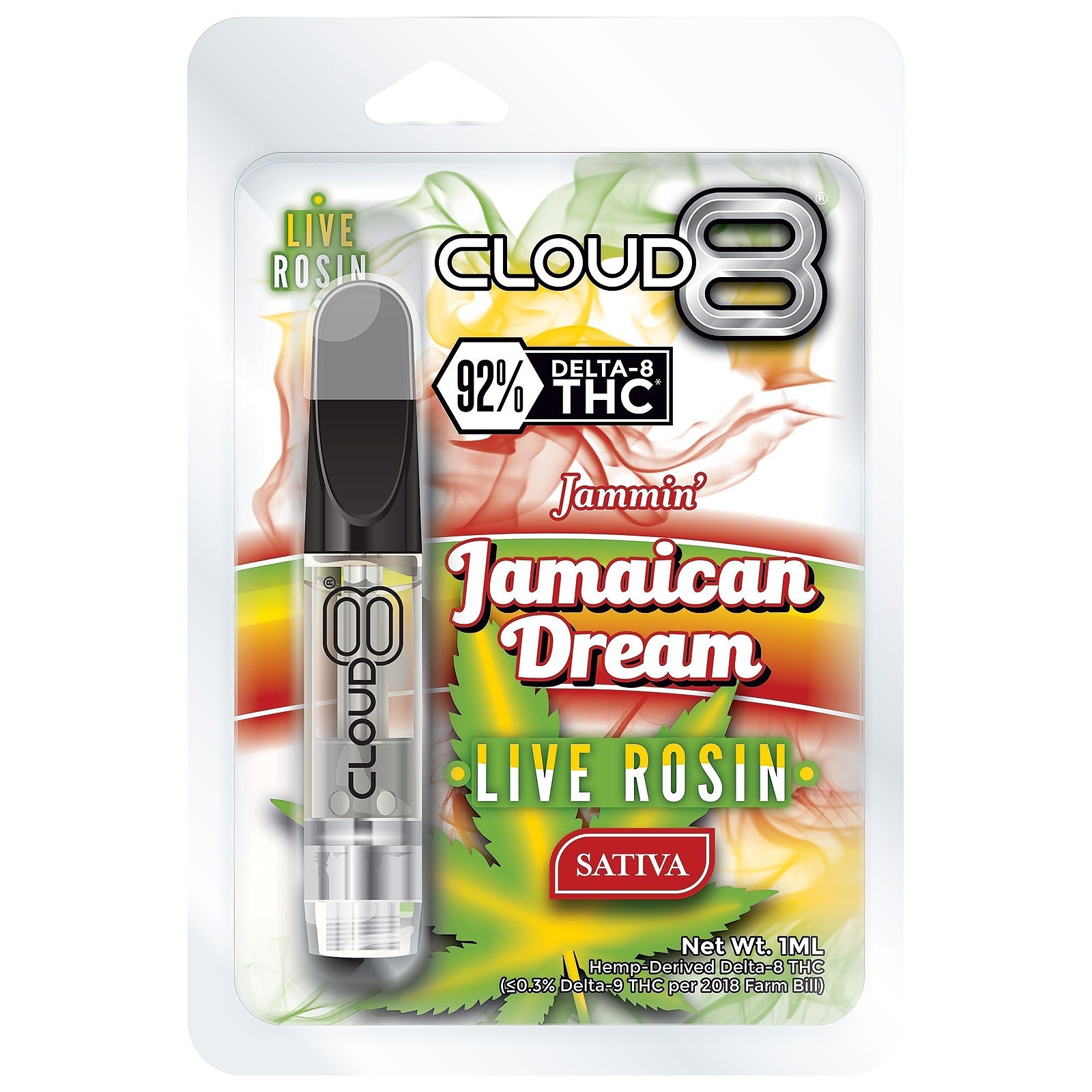 Cloud 8 Delta-8 THC: Cloud 8 *LIVE ROSIN* Delta 8 - Jamaican Dream ...