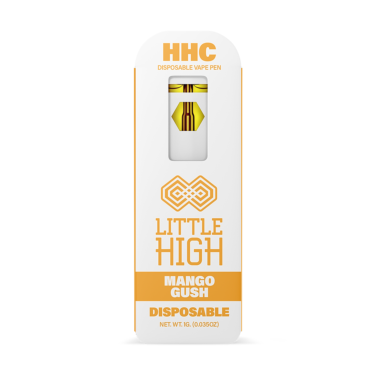 Little High: Little High - HHC Indica - Mango Gush - 1 Gram Disposable ...