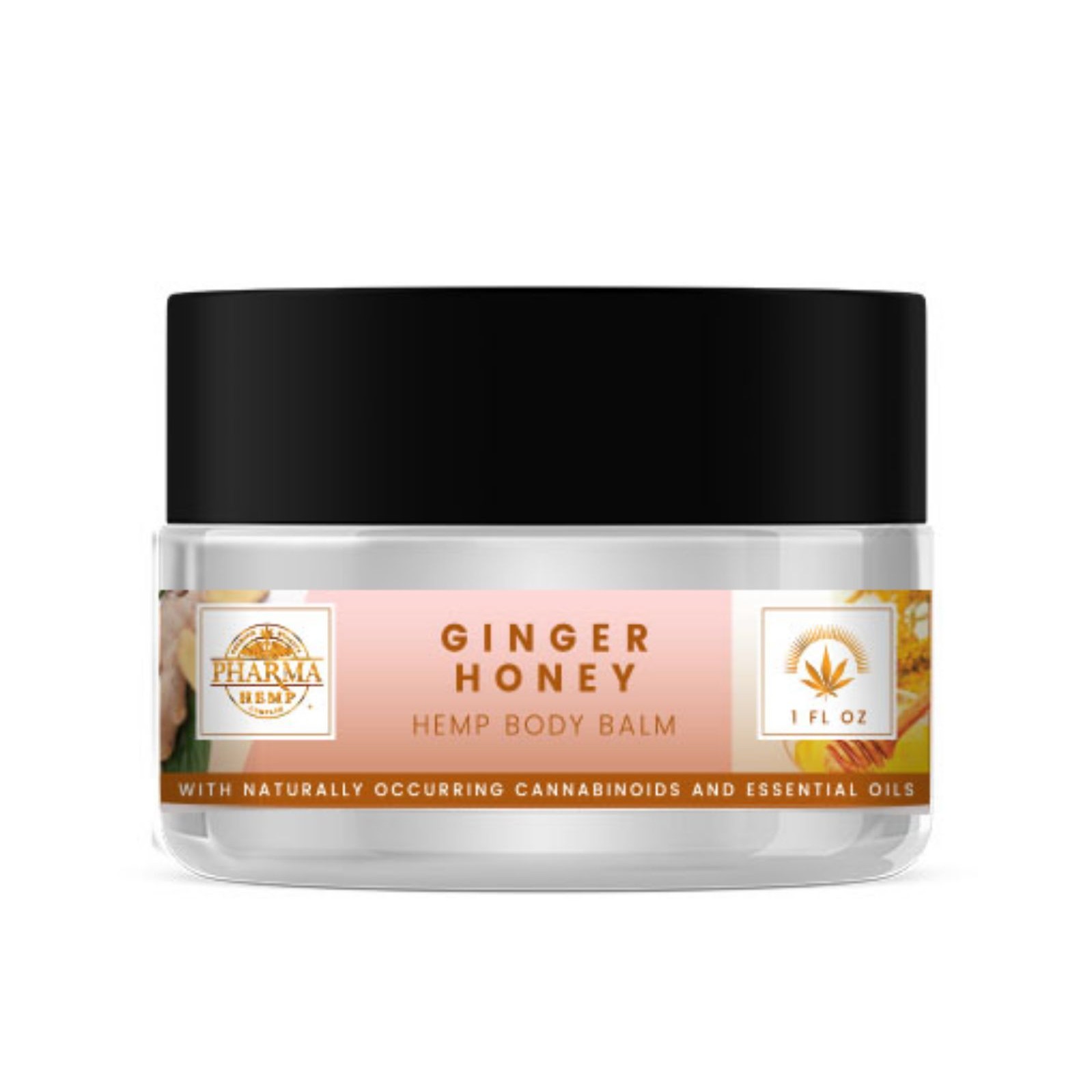 Pharma Hemp Complex: Ginger Honey Body Balm 150mg CBD Oil 1oz. | Leafly
