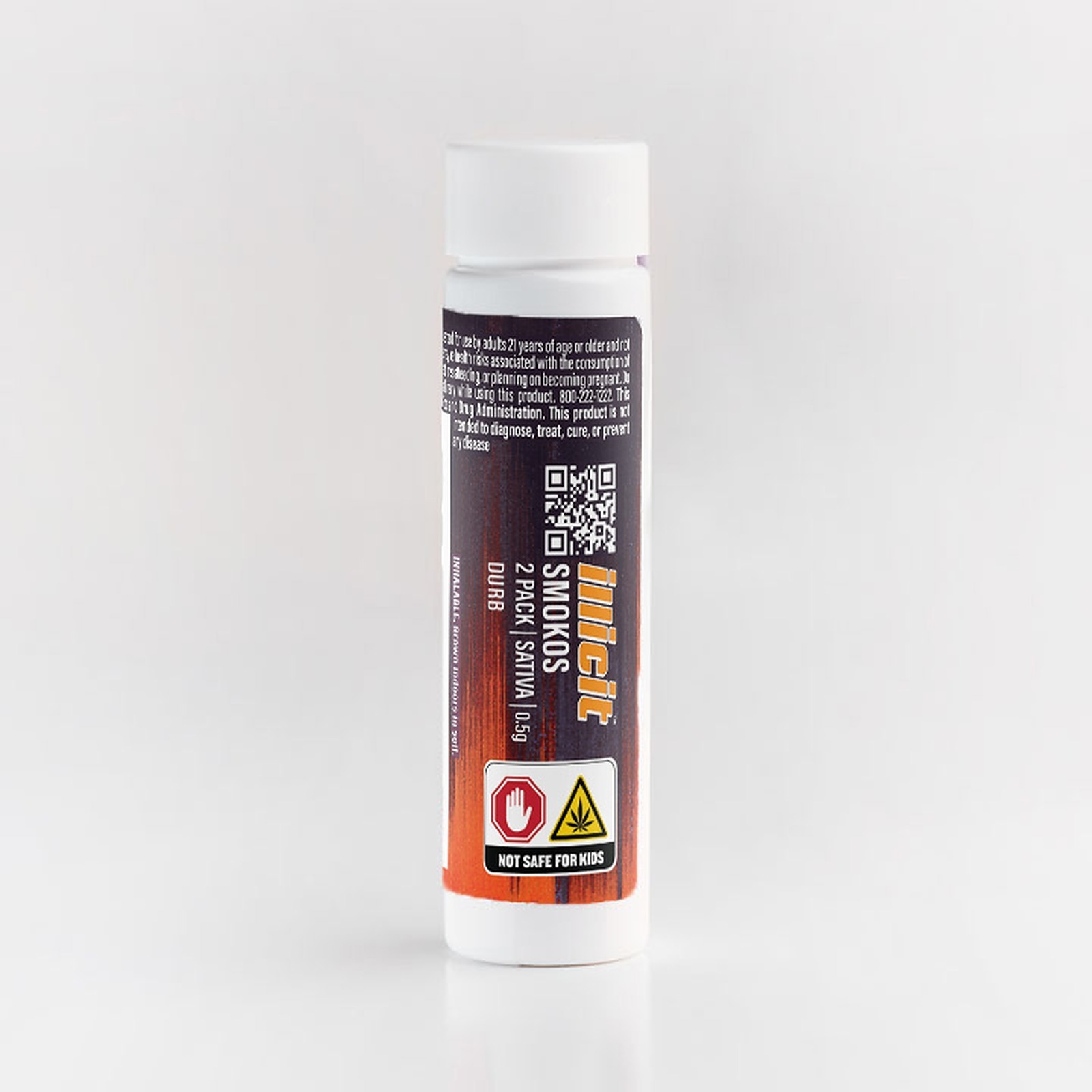 ILLICIT: Durb Premium .5g Smokos Preroll 2-Pack | Leafly