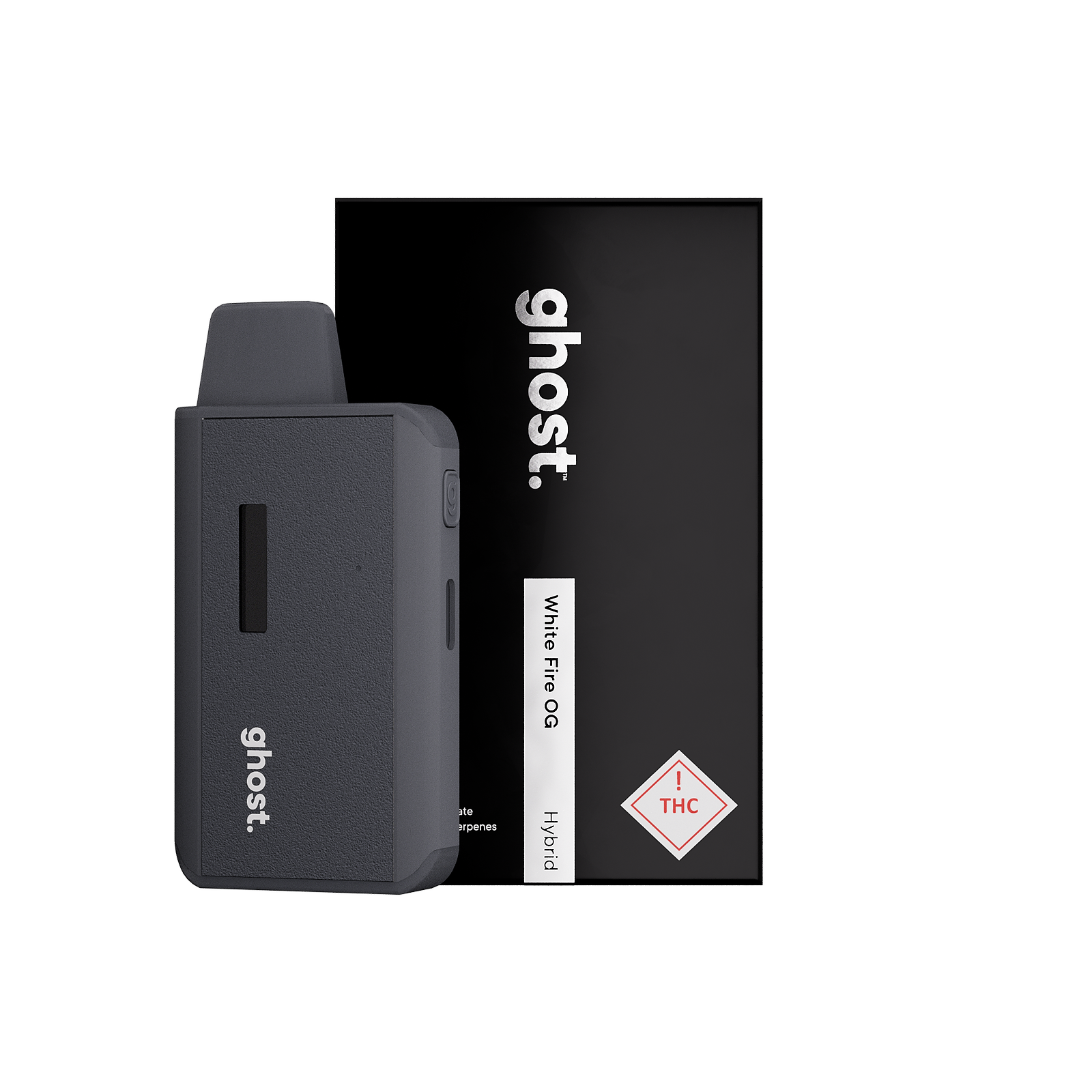 Ghost Extracts: White Fire OG 2g All-In-One Vape | Leafly