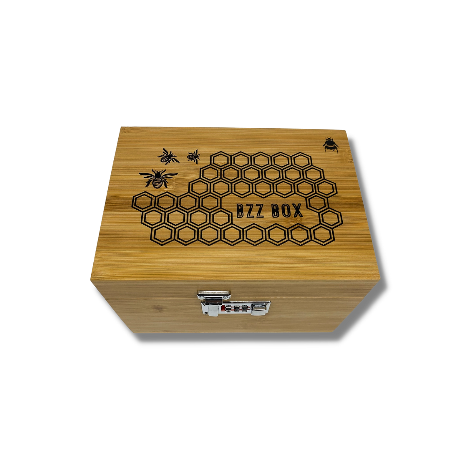 Bzz Box: Stash Box - Large Bzz Box with Artist Designed Honeycomb Lid ...