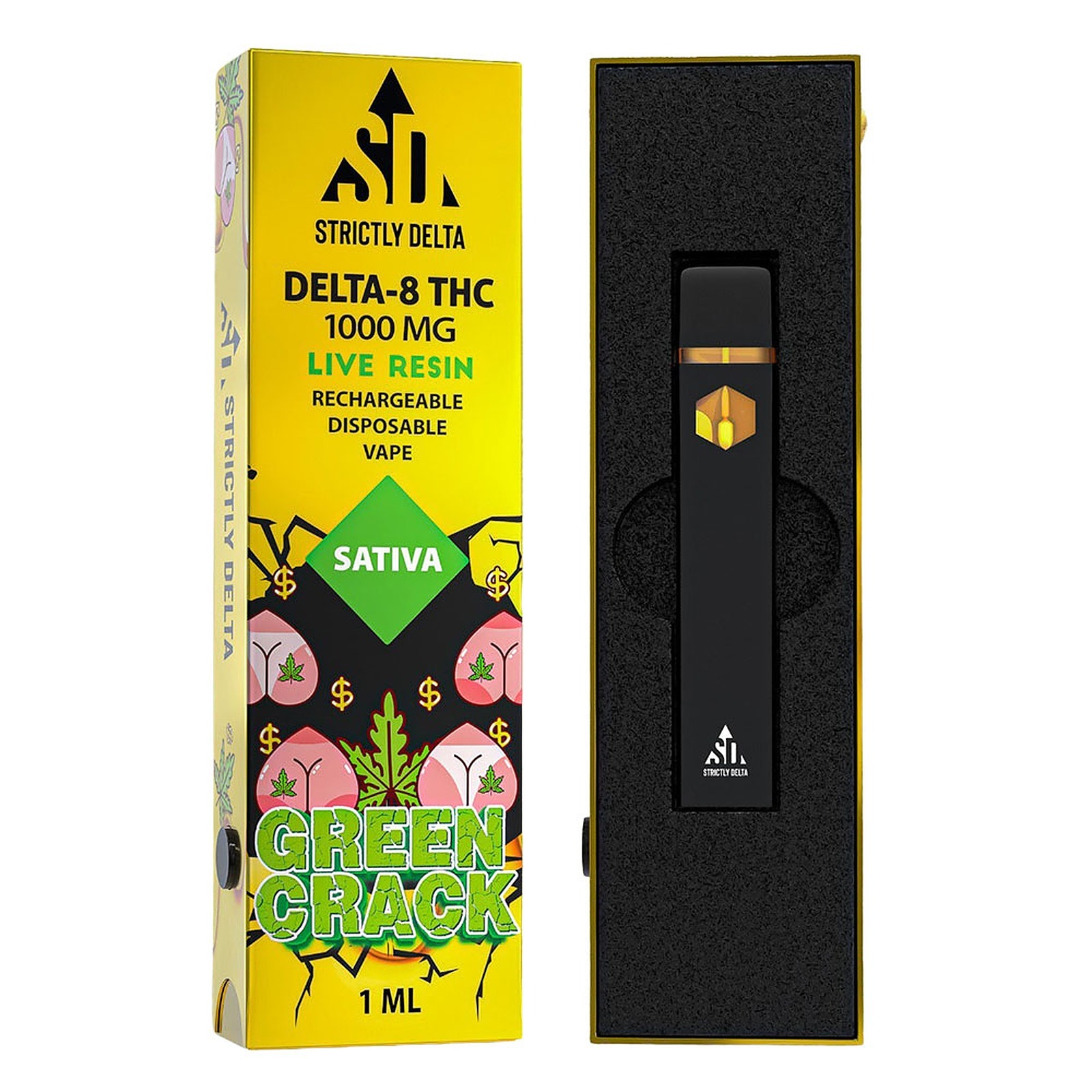 Aventus 8: VAPES DELTA 8 DISPOSABLE GREEN CRACK | Leafly