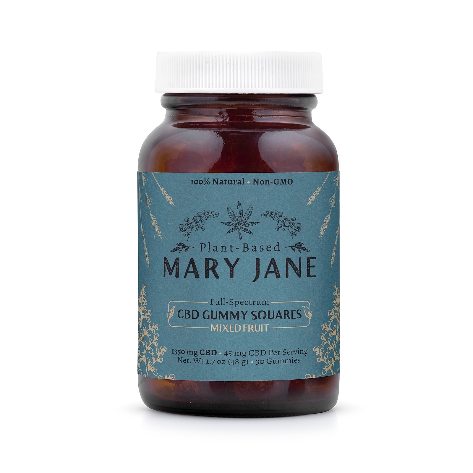 Plant Based Mary Jane Full Spectrum 1350 Mg Cbd Gummies Leafly