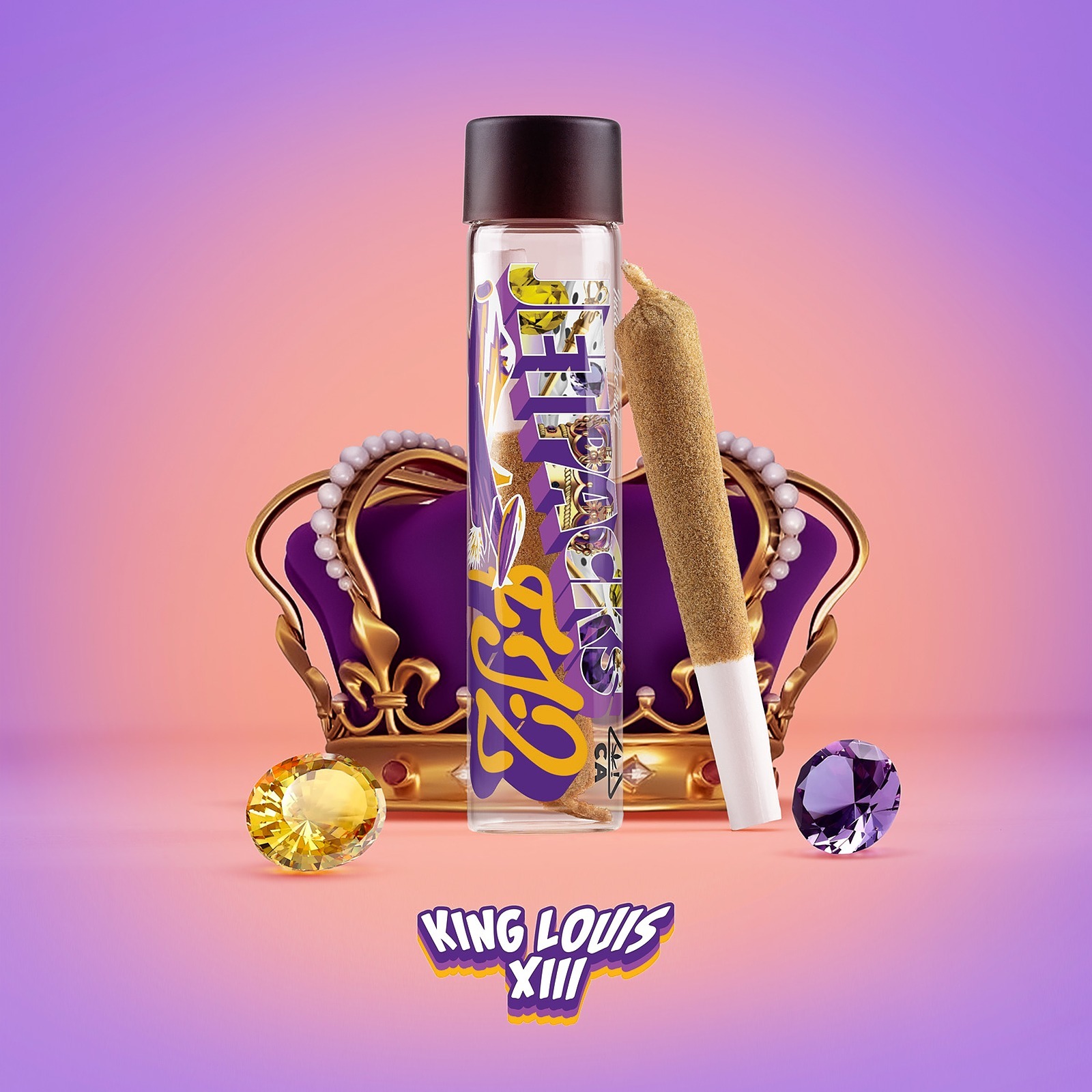 Jetpacks: King Louis XIII FJ-2 (2G Infused, THCA Concentrate & Kief ...