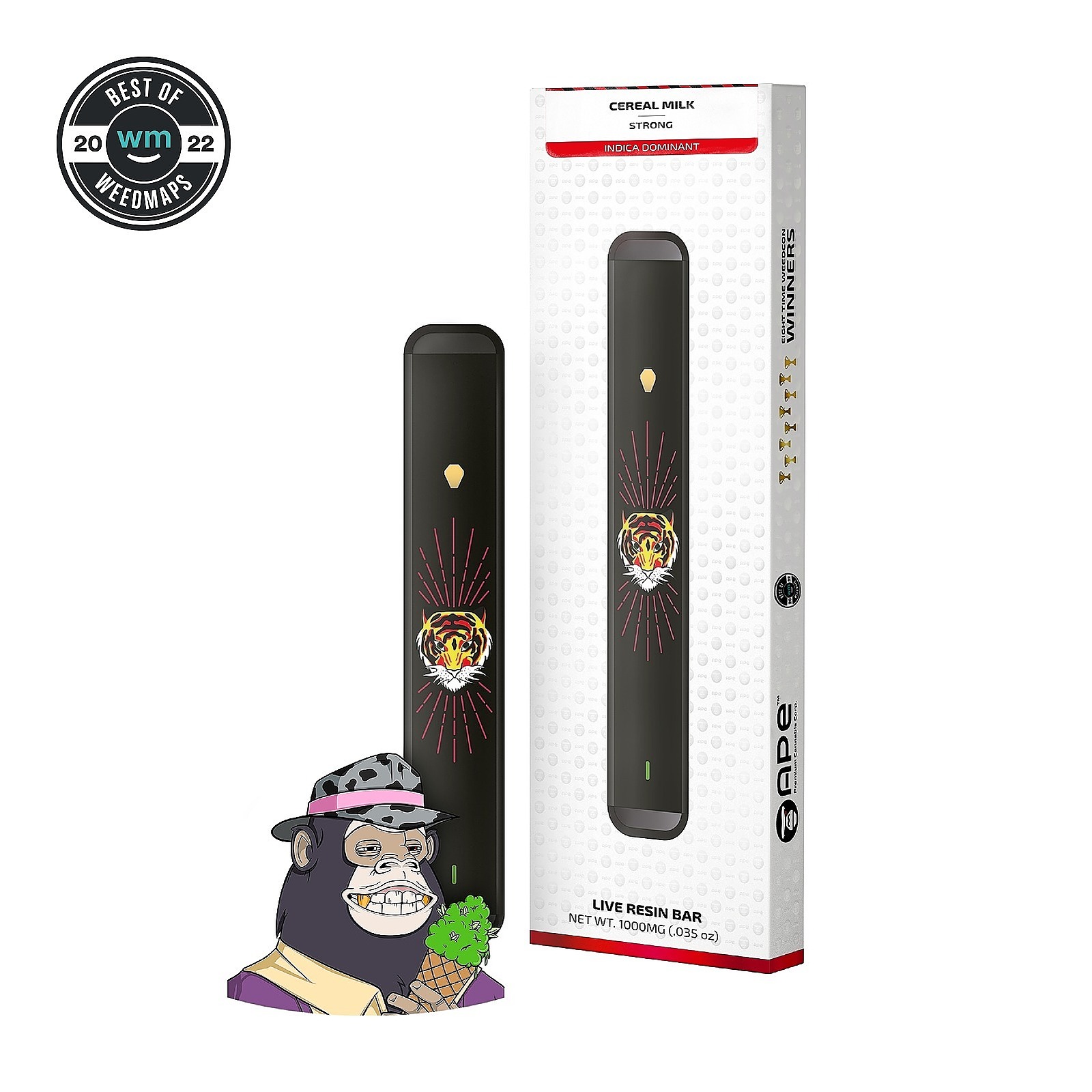 APE Premium Cannabis Corp.: CEREAL MILK 1 g | 0.35oz | Leafly