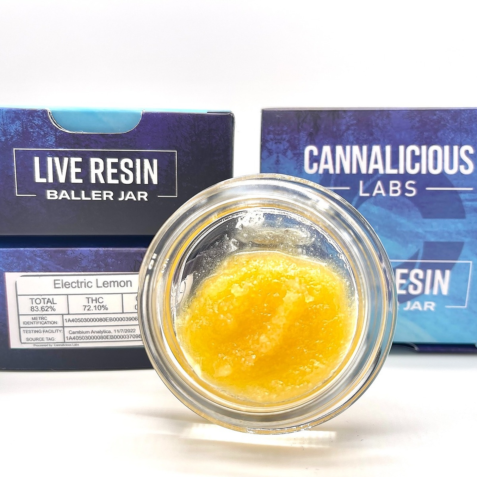 Cannalicious Labs: Electric Lemon Live Resin - 7.0g Baller Jar | Leafly
