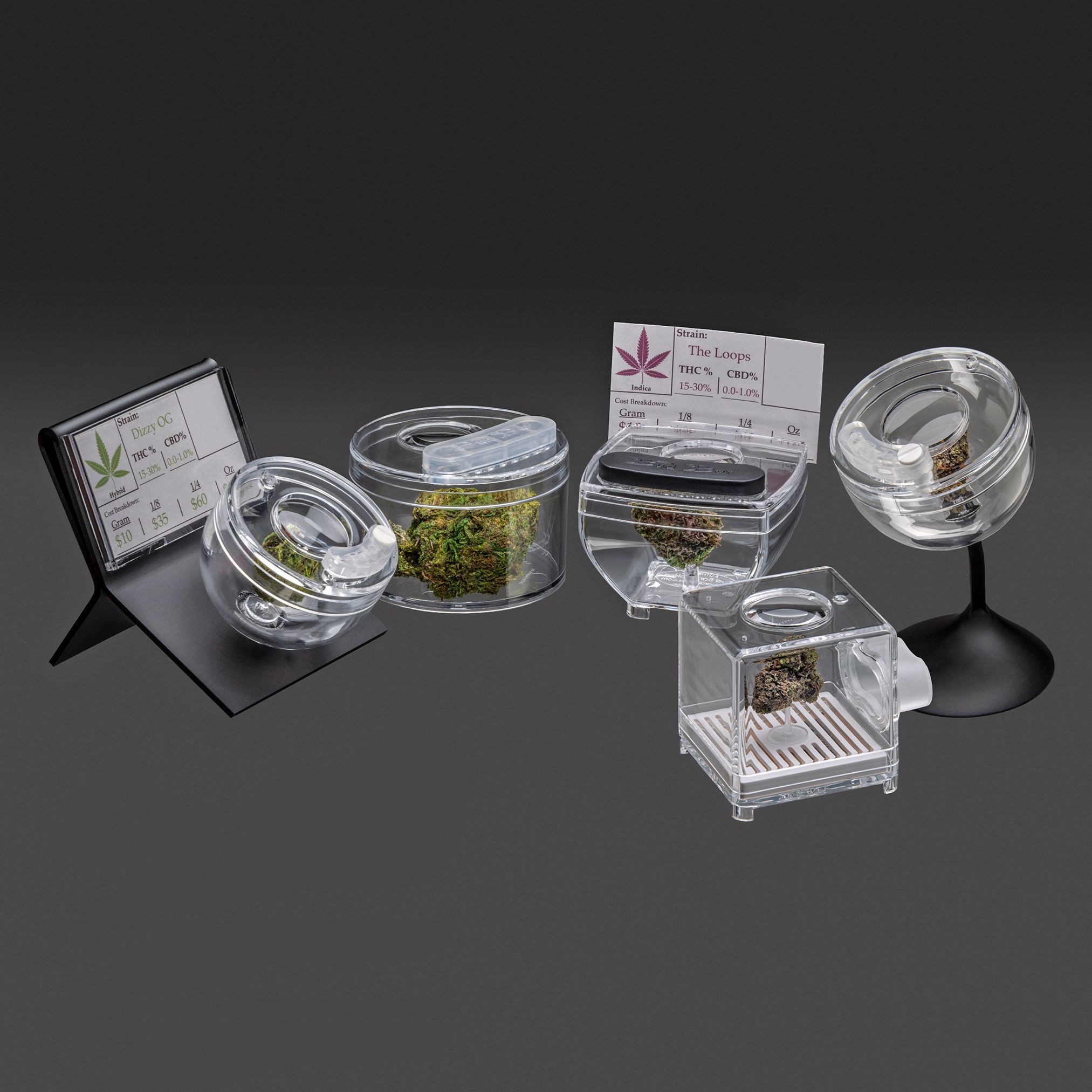 Bud Bar Displays®: Sample Pods Package | Leafly