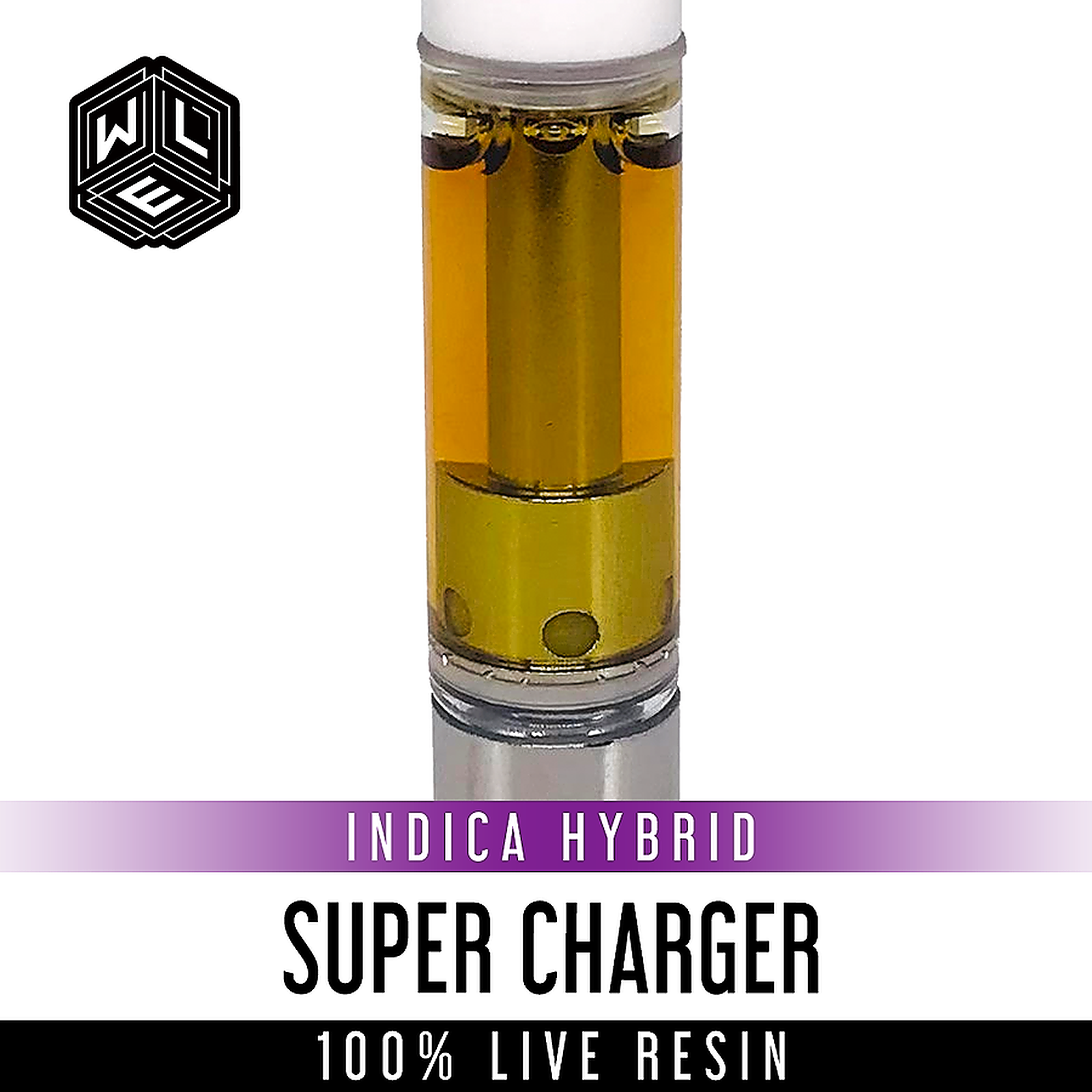 White Label Extracts Super Charger 100 Live Resin Cartridge 1 Gram