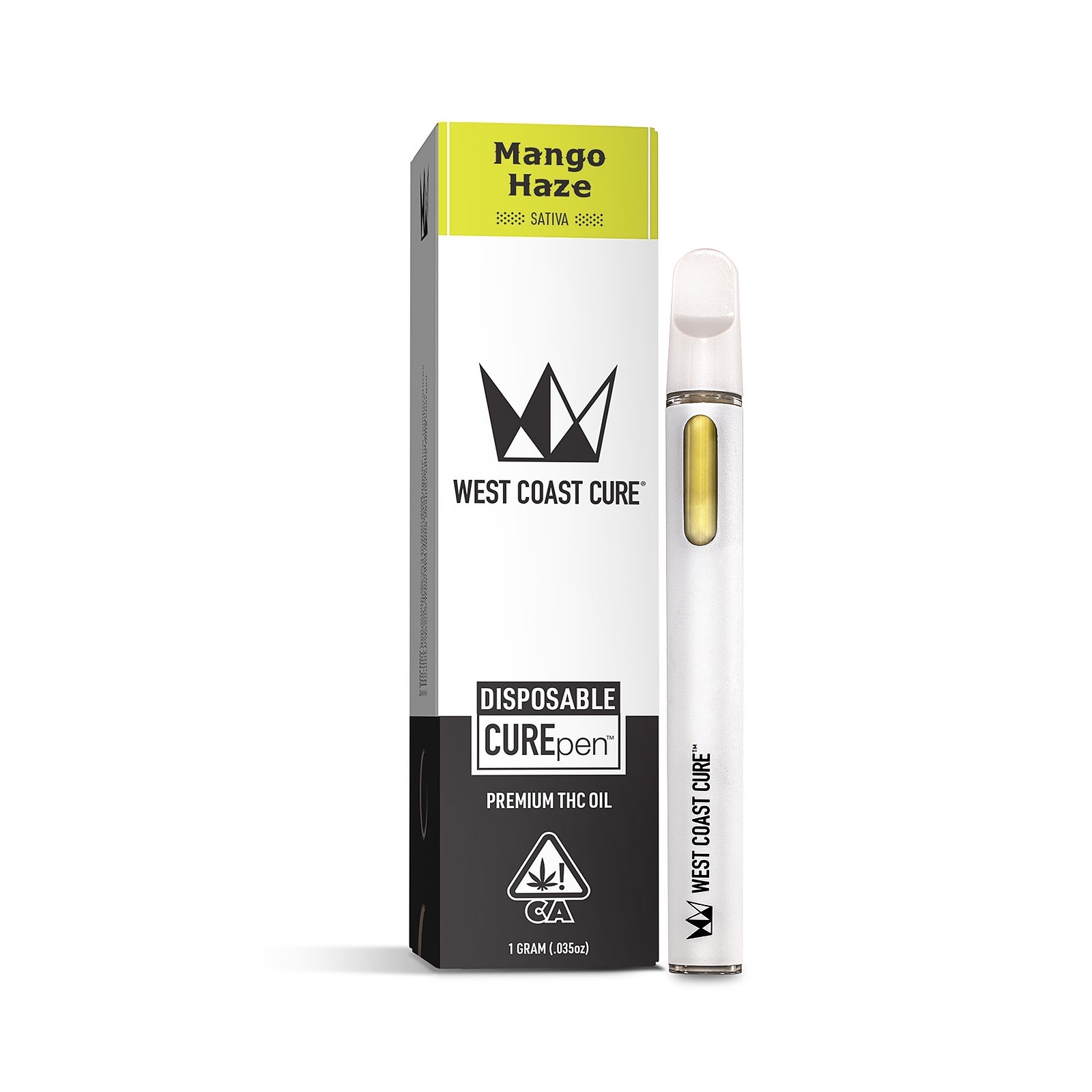 West Coast Cure: Mango Haze Disposable CUREpen - 1G | Leafly