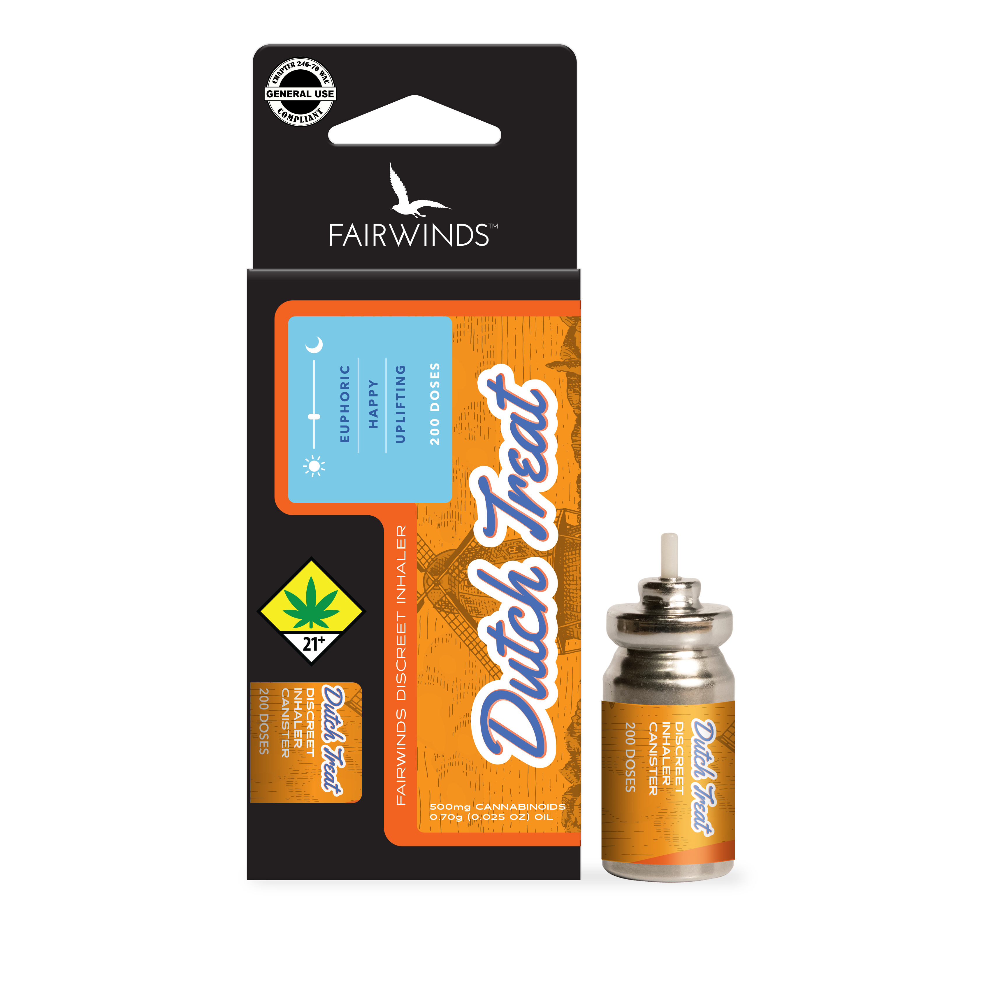 Fairwinds Manufacturing: Dutch Treat THC Inhaler | Leafly
