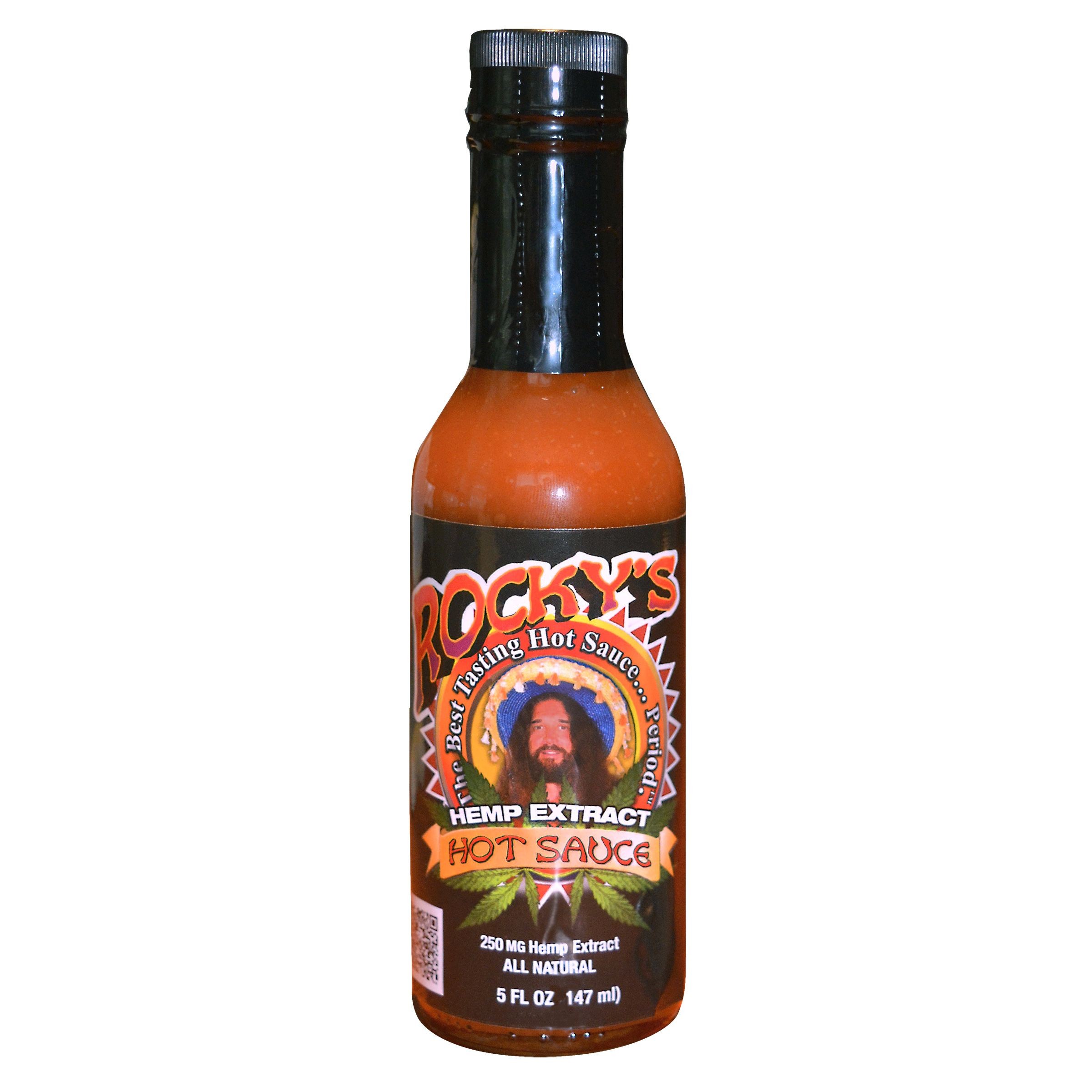 Rocky's Hot Sauce: 250MG CBD Infused Hot Sauce | Leafly