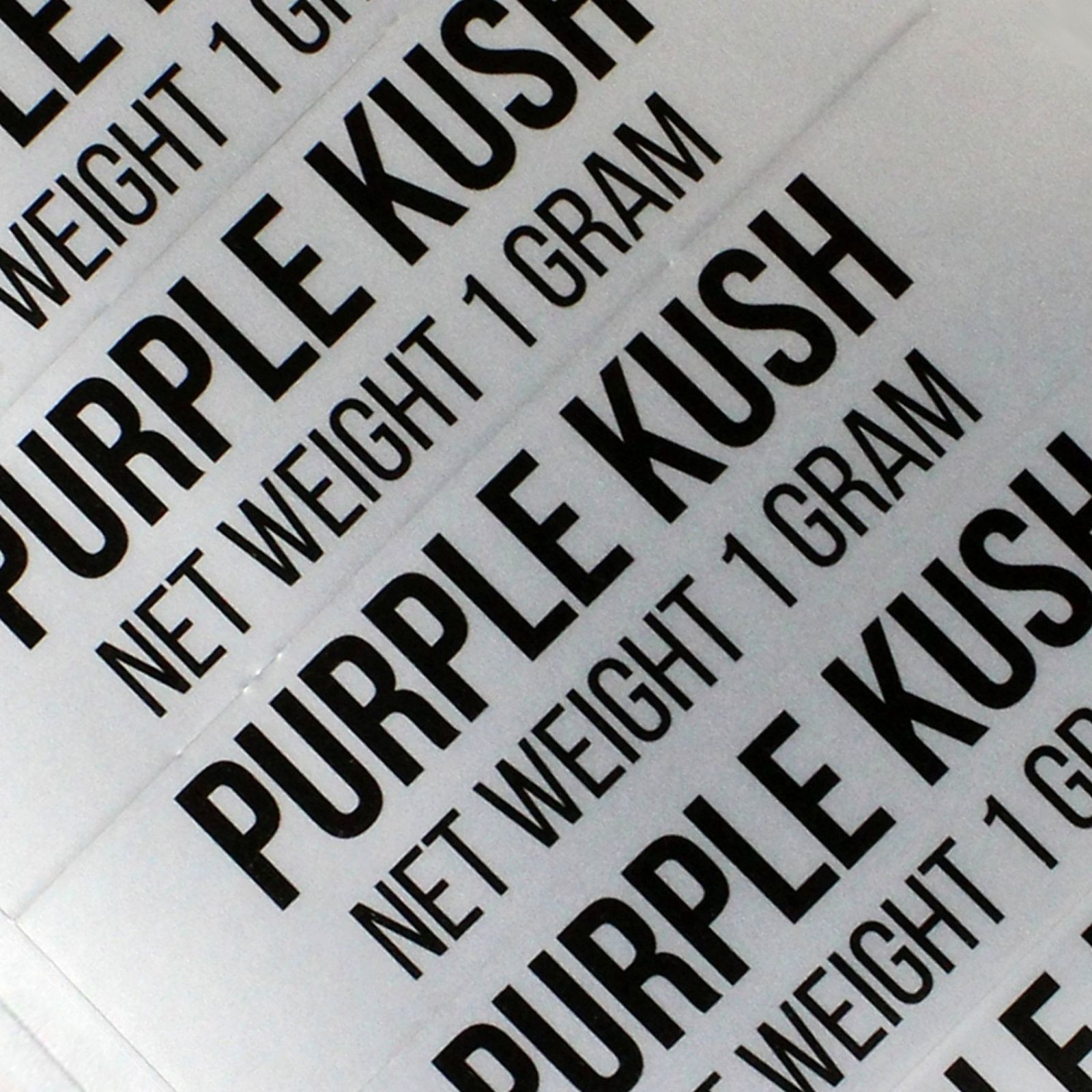 Shatter Labels: 100 Purple Kush Medical Marijuana Shatter Labels ...