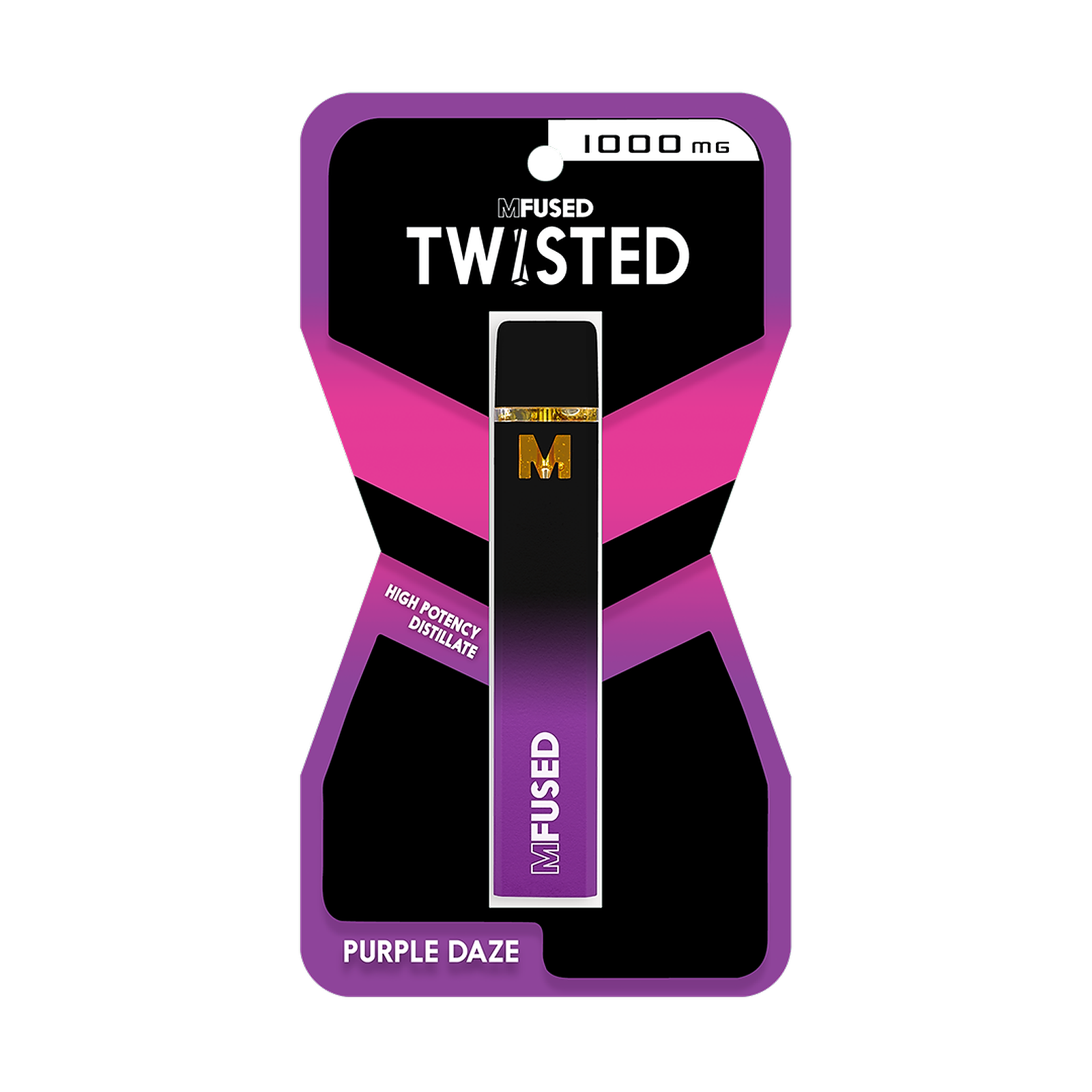MFUSED: TWISTED Disposable Vape - Purple Daze | Leafly