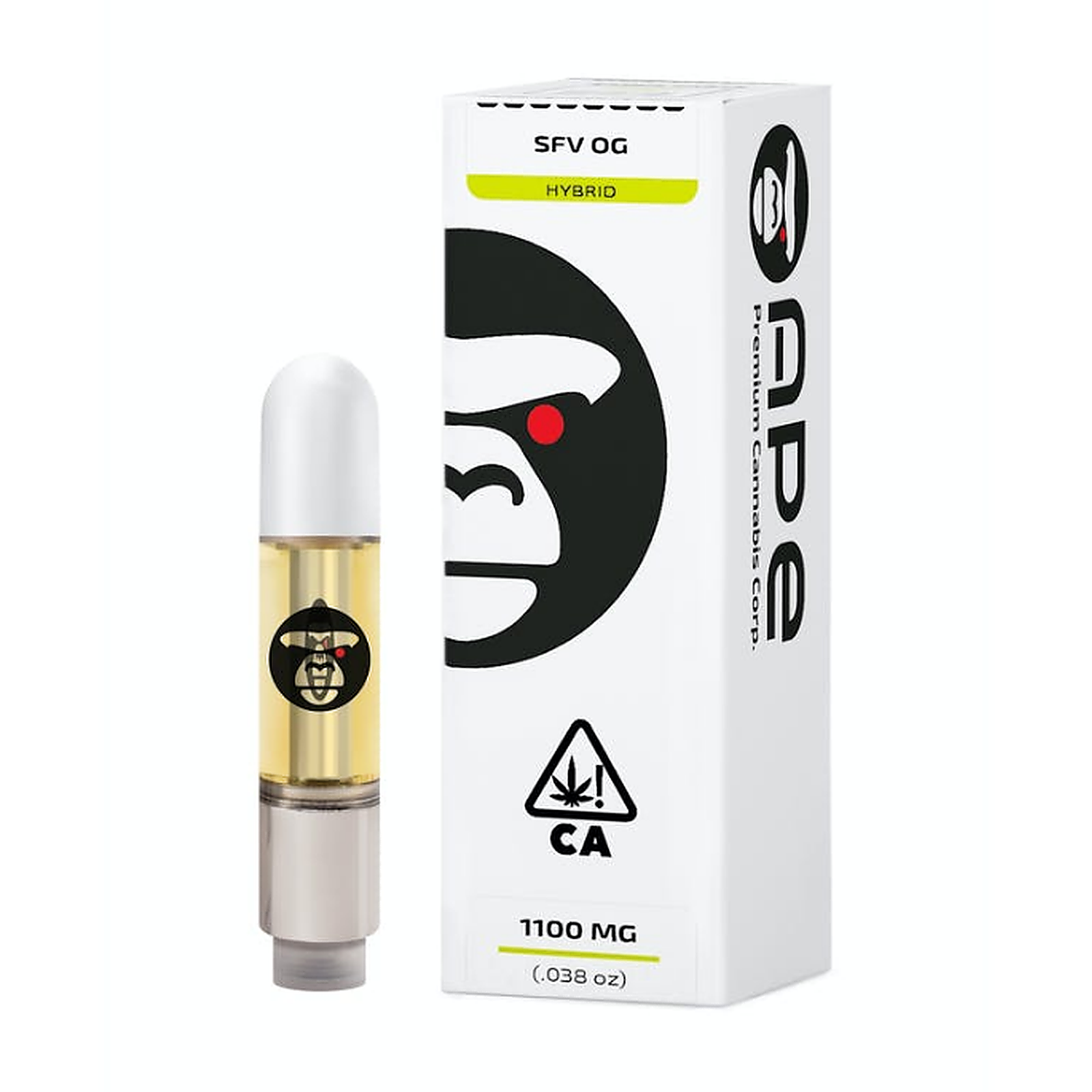 APE Premium Cannabis Corp.: SFV OG sauce cart 1100 mg. | Leafly