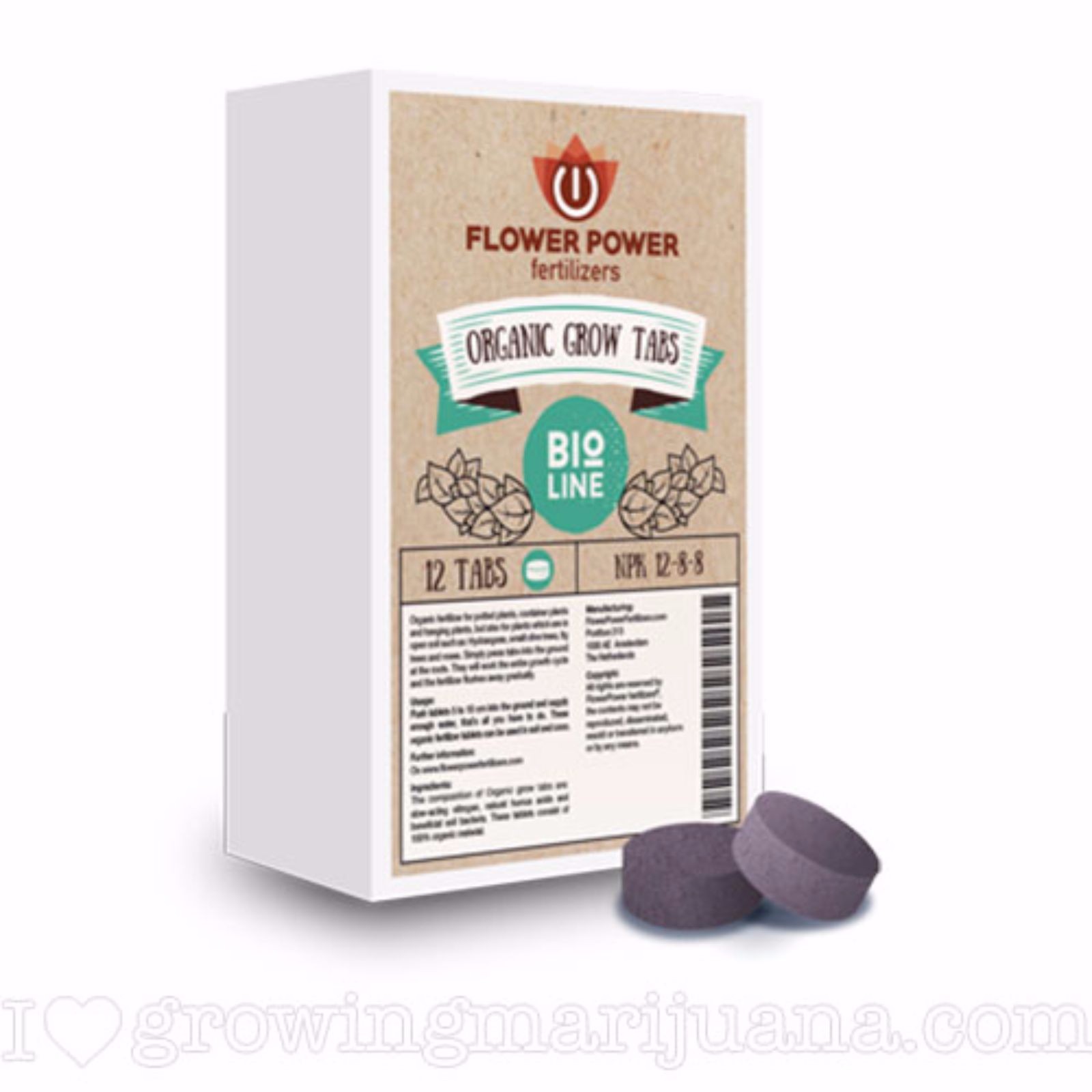 I Love Growing Marijuana: Organic Marijuana Grow Tabs | Leafly