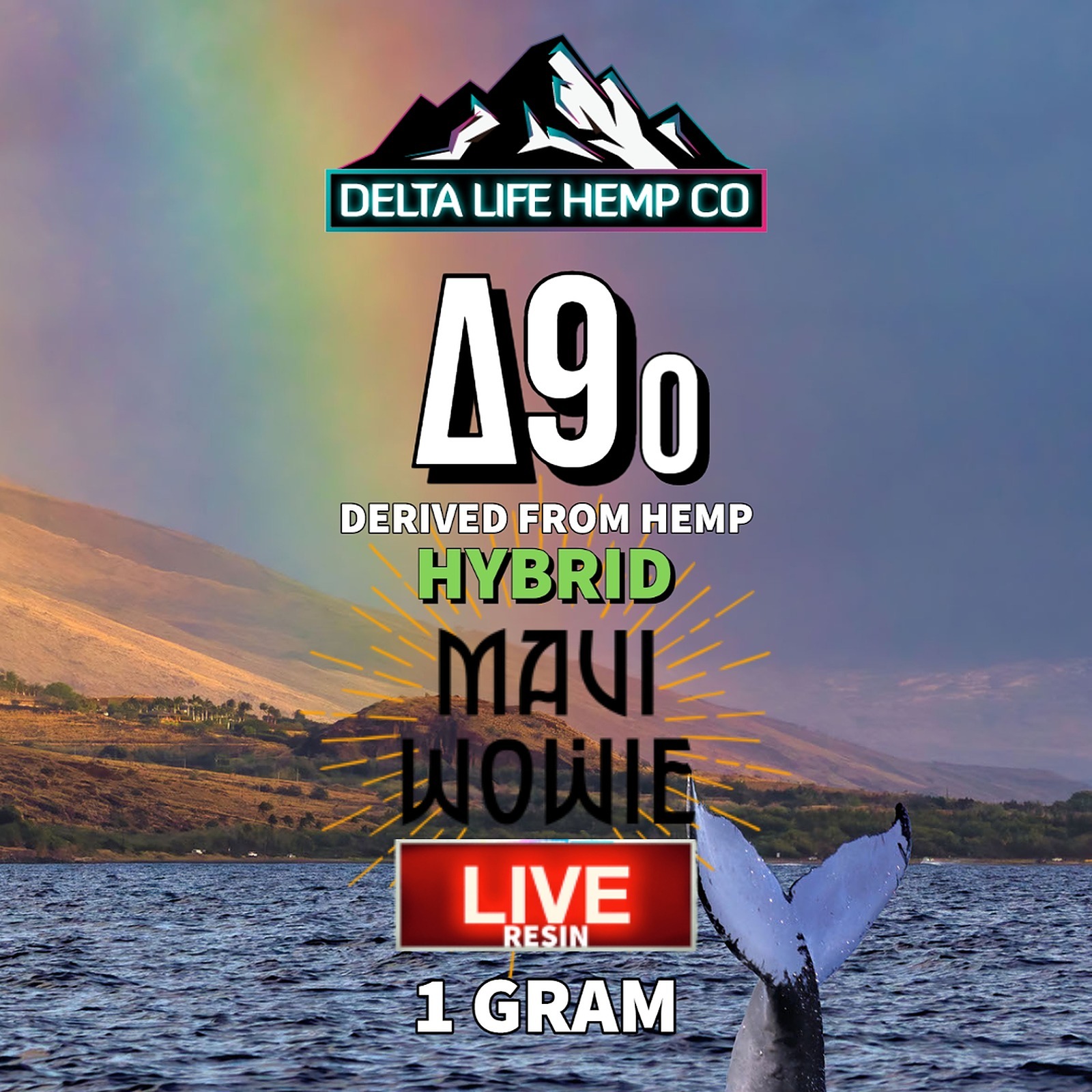 Delta Life Hemp: Maui Wowie Delta 9o Live Resin 1 Gram Hybrid ...