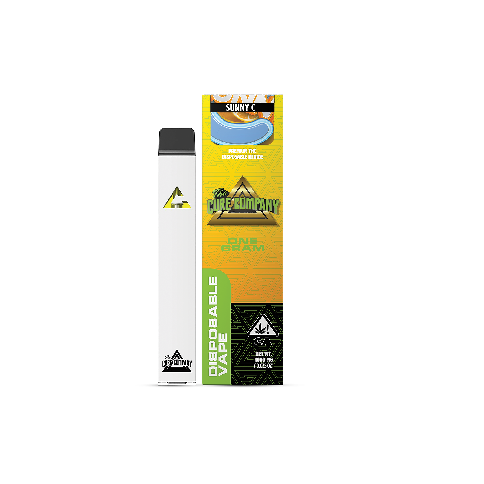 The Cure Company: Sunny C | 1g Vape Disposable | Leafly