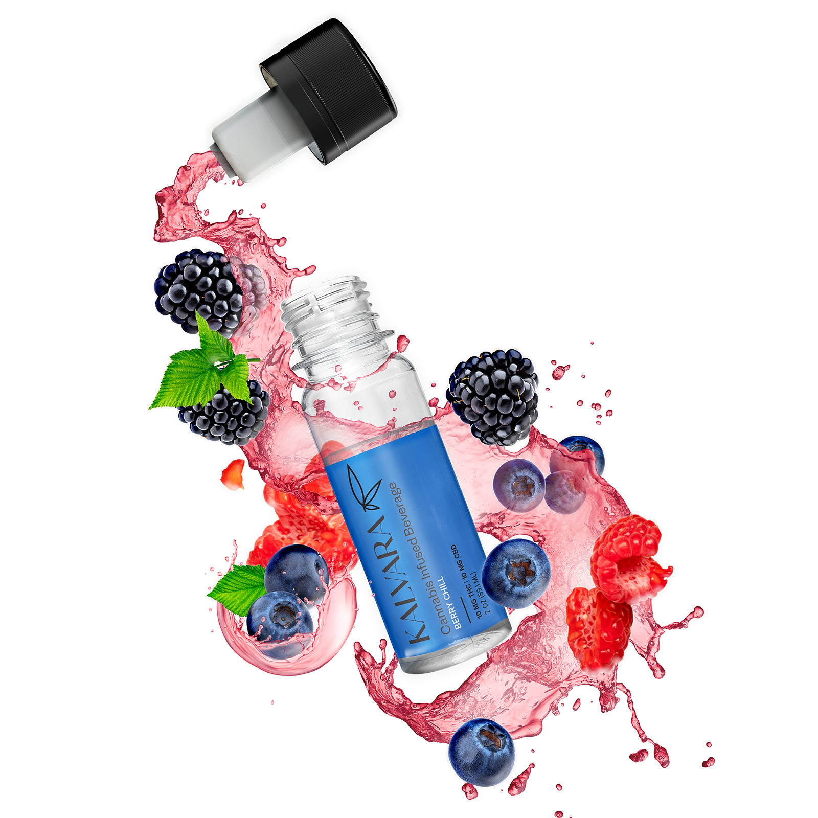 Pharmicated: Kalvara Berry Chill 1:1 CBD + THC Cannabis Cocktail | Leafly