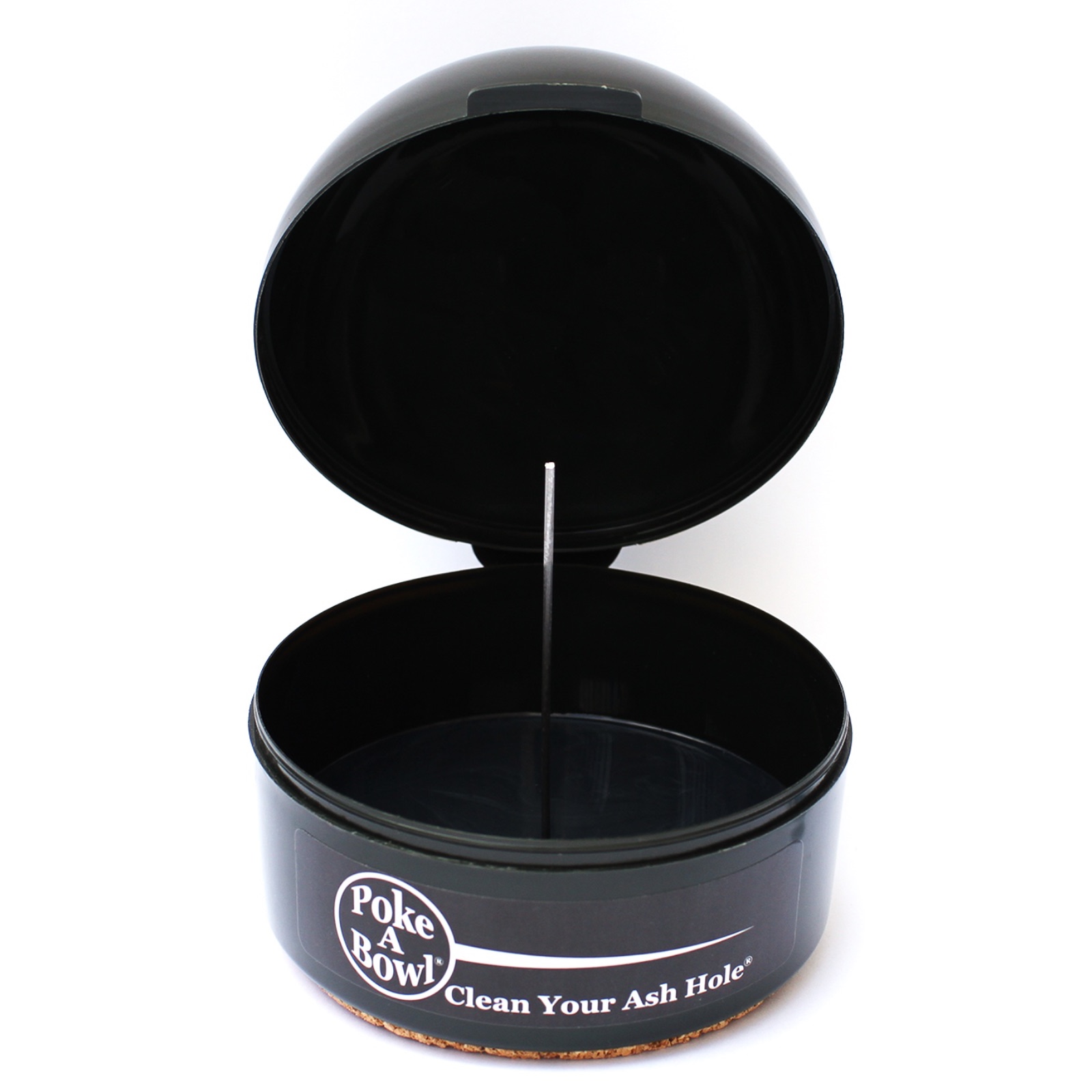 Poke A Bowl®: Poke A Bowl® Dome Ashtray - Clean Your Ash Hole® (Black ...