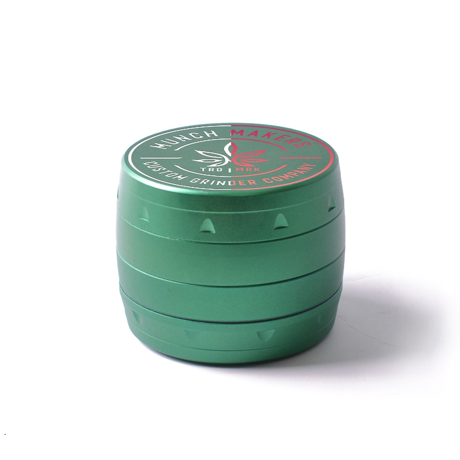 Munchmakers - Premium Custom Grinders: Barrel Grinder | Leafly