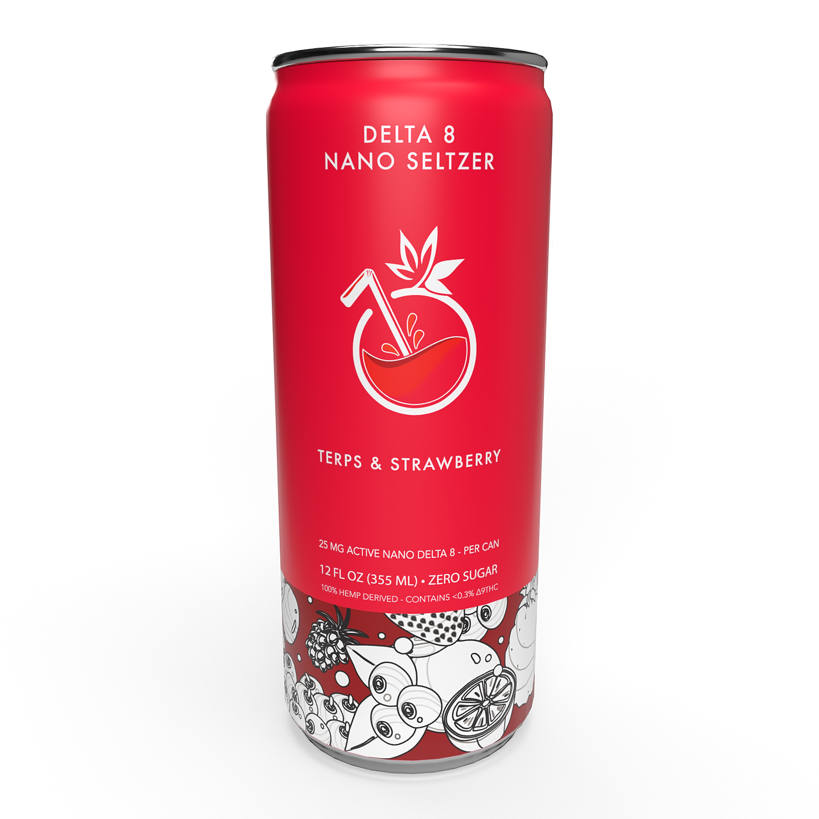 Do Eight: Do Eight Nano Seltzer - 25 MG Delta 8 - Terps & Strawberry ...