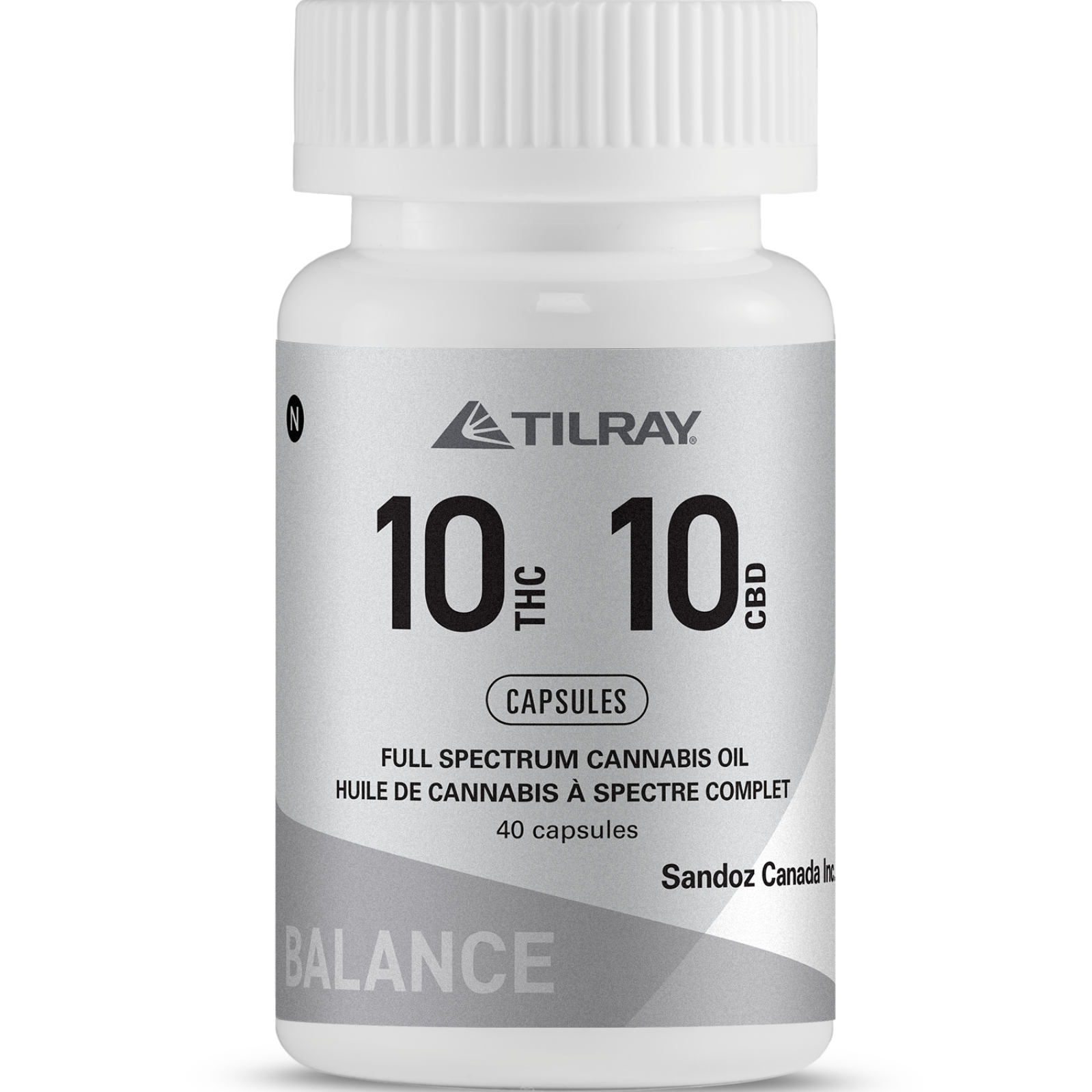 Tilray: Tilray 10:10 Balance Capsules | Leafly