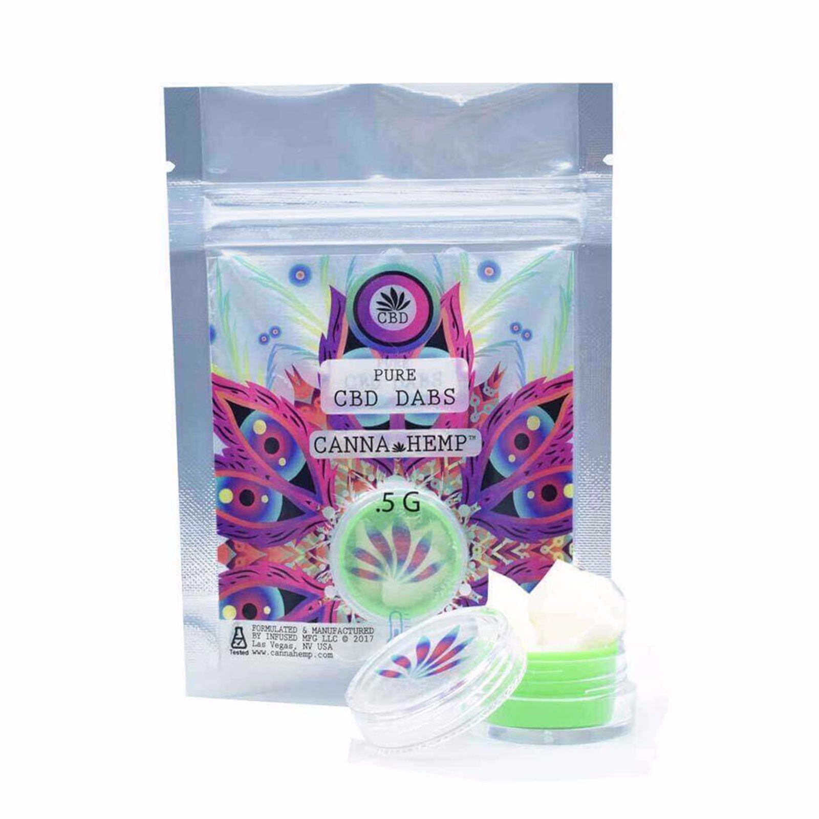 Canna Hemp: CBD Dabs Pure - .5G | Leafly