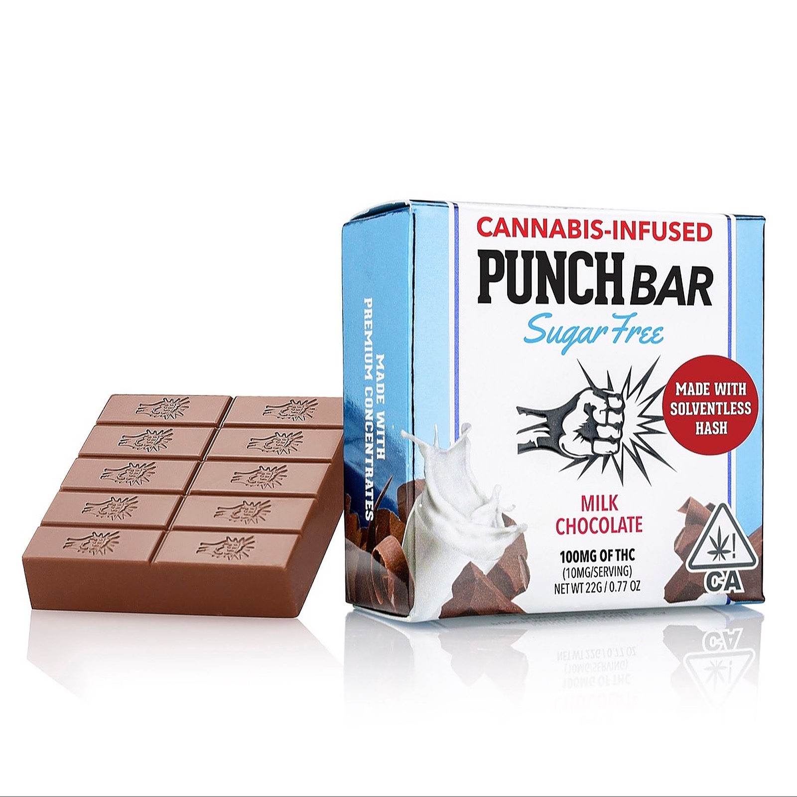 Punch: Sugar Free Milk Chocolate PunchBar | Leafly