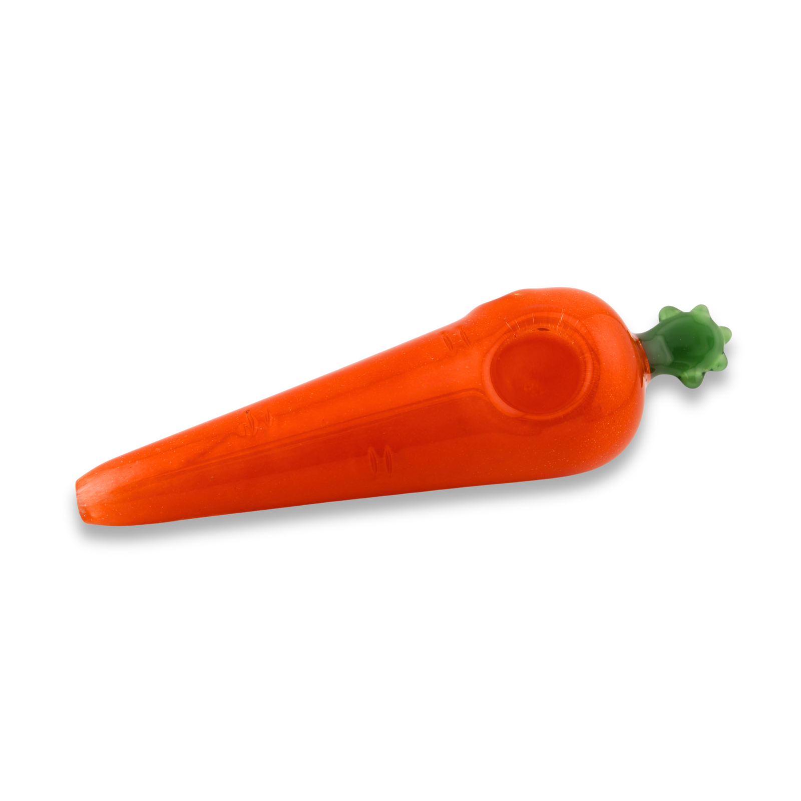 Simply Crafted: Glass Carrot Hand Pipe | Leafly