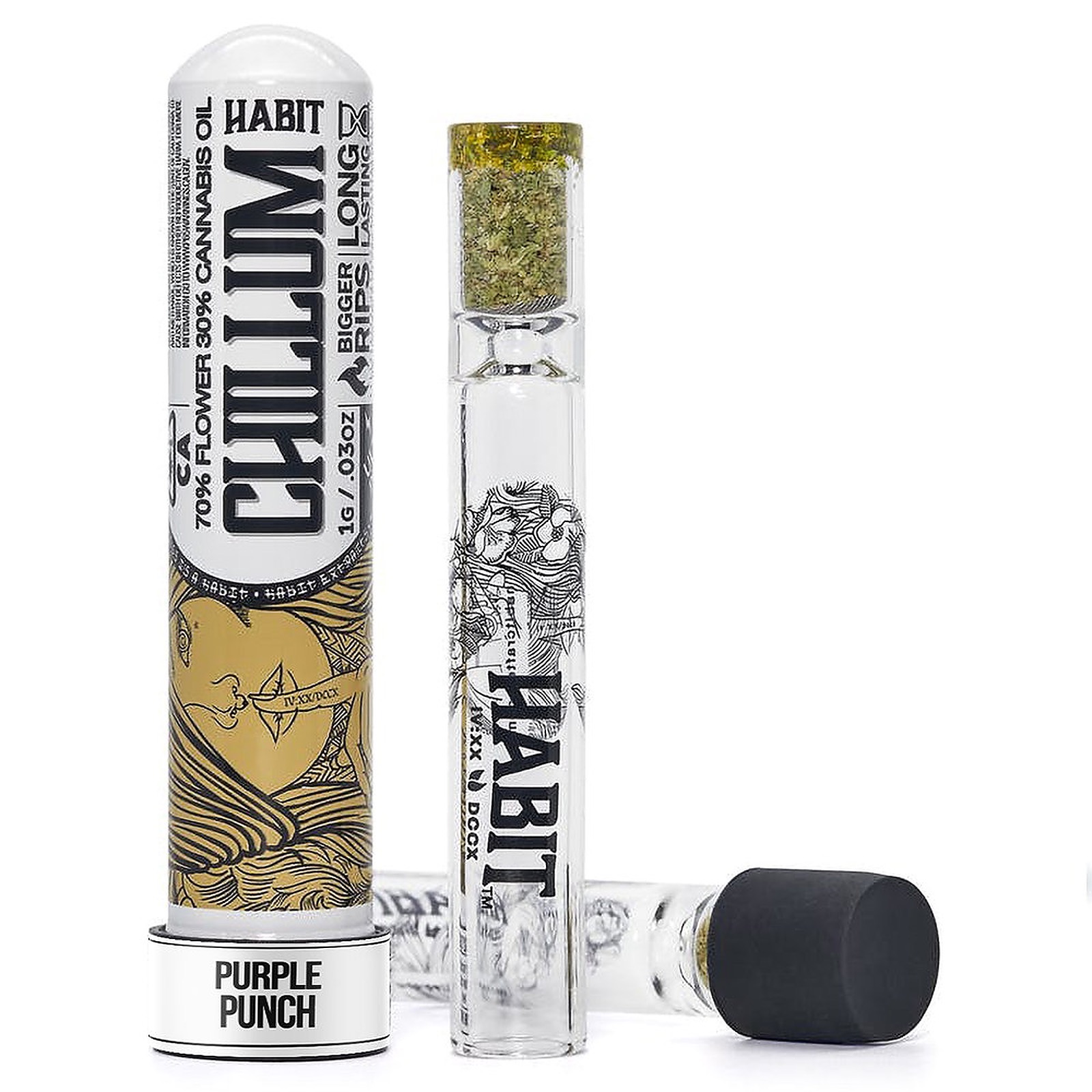 Luxe THC | 25% OFF with code LEAFLY: Habit Pre-Filled Chillum | 70% ...